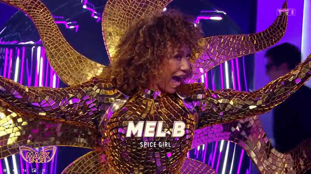 Photo : Mel B, des "Spice Girls", était le Soleil dans "Mask Singer ...