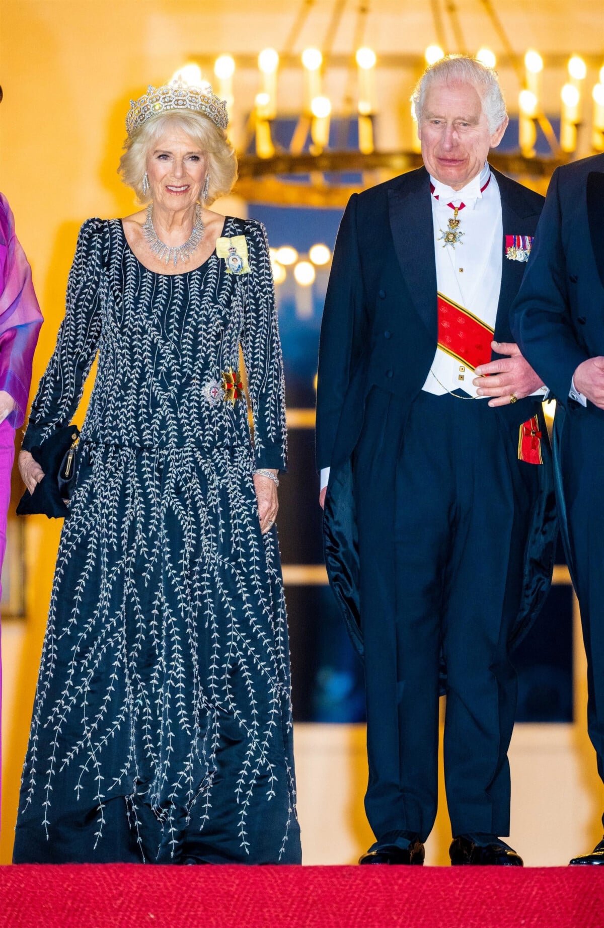 Photo : La reine consort Camilla Parker Bowles, le roi Charles III d ...