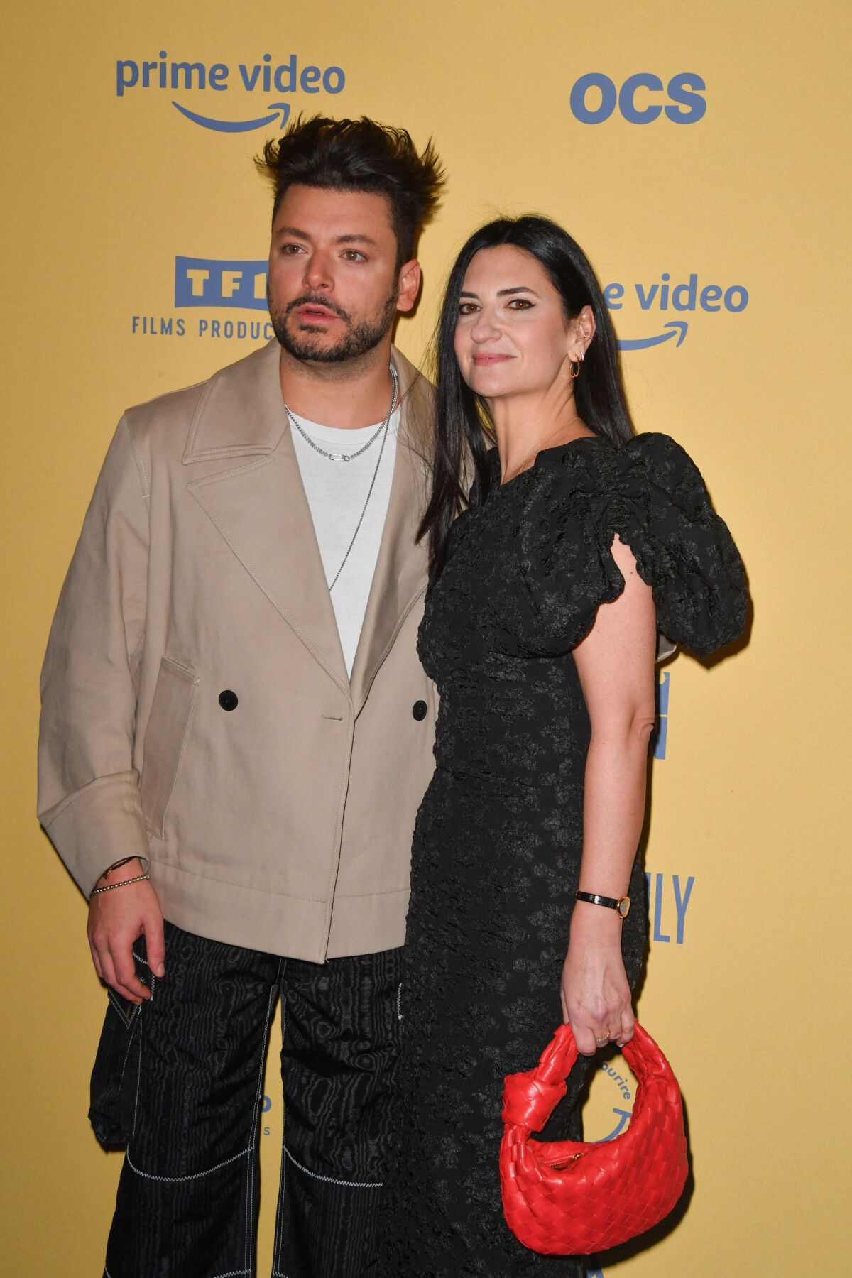 Photo : Kev Adams, Elisa Soussan - Avant-première du film "Maison de ...