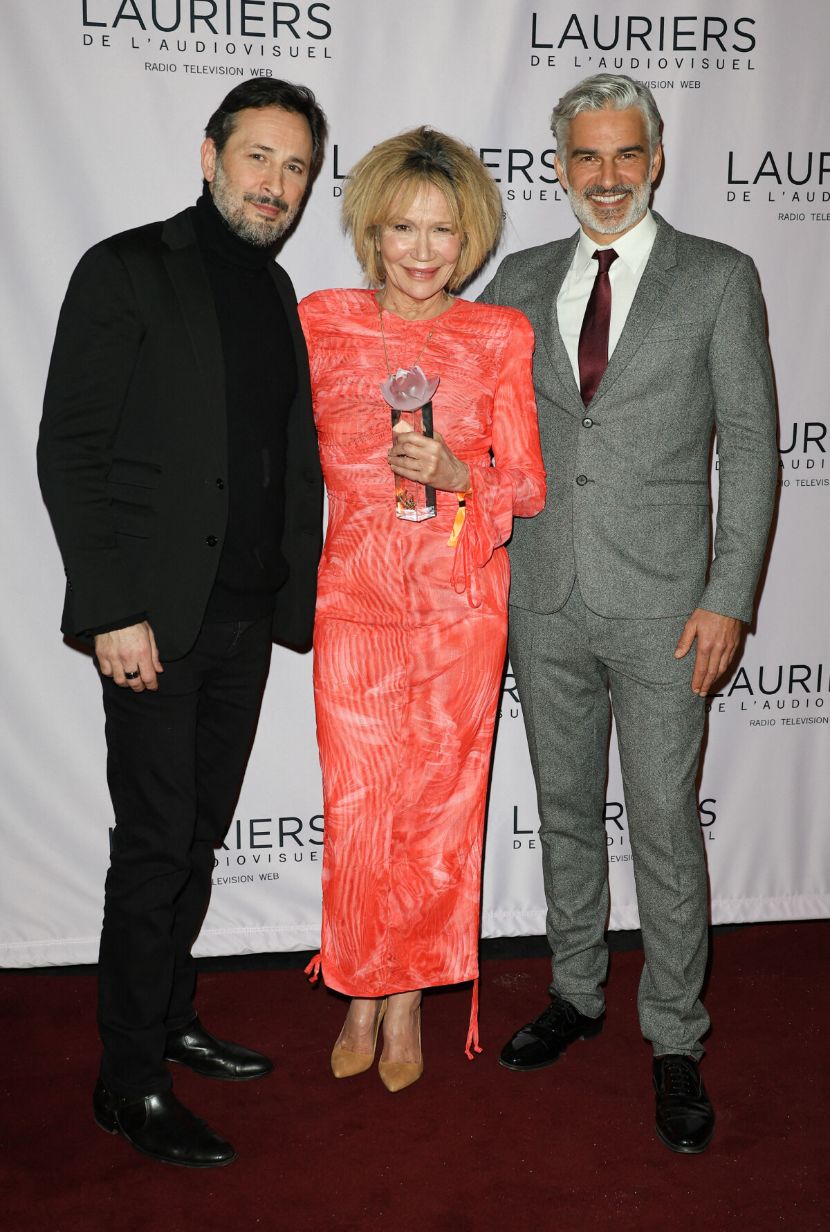 Photo : Michaël Cohen, Clémentine Célarié (Laurier d'Interprétation féminine pour le film "Les ...