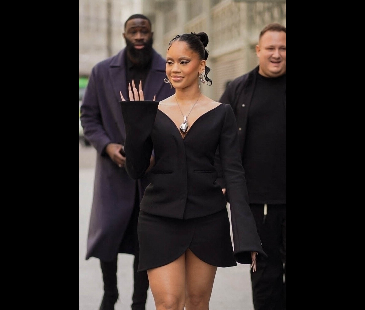 Photo : La rappeuse Saweetie - Défilé Courrèges femme automne-hiver ...
