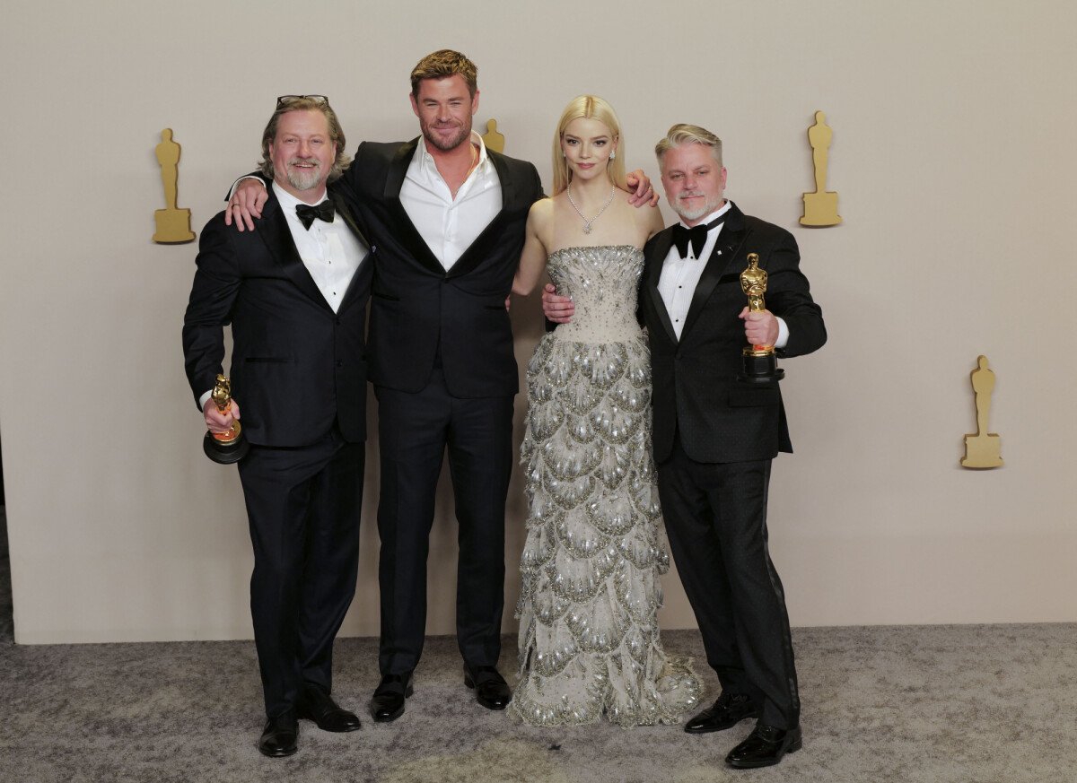 Photo : Chris Hemsworth, Anya Taylor-Joy avec Dave Mullins, Brad Booker ...