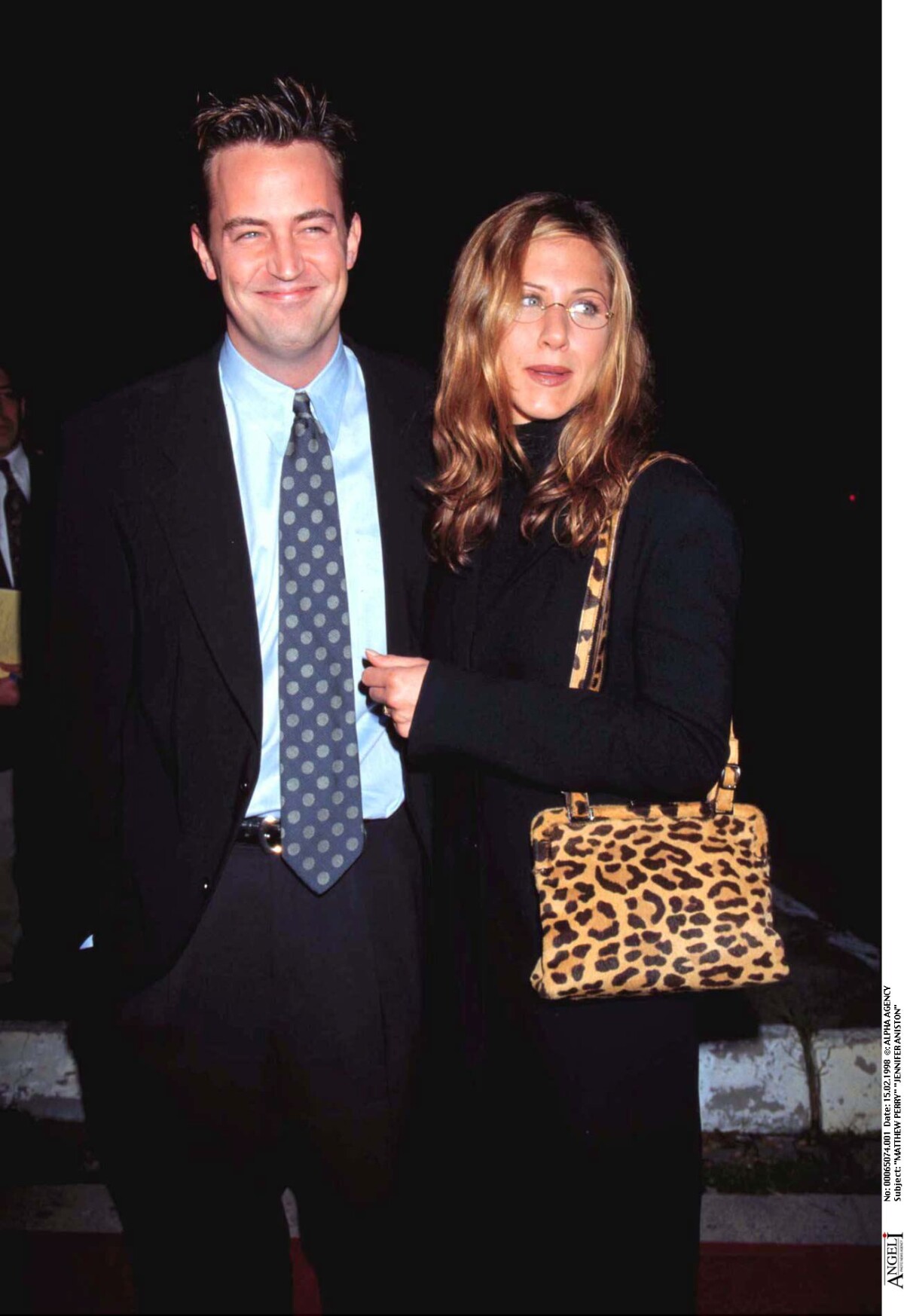 Photo : Archives - Matthew Perry et Jennifer Aniston à Los Angeles ...