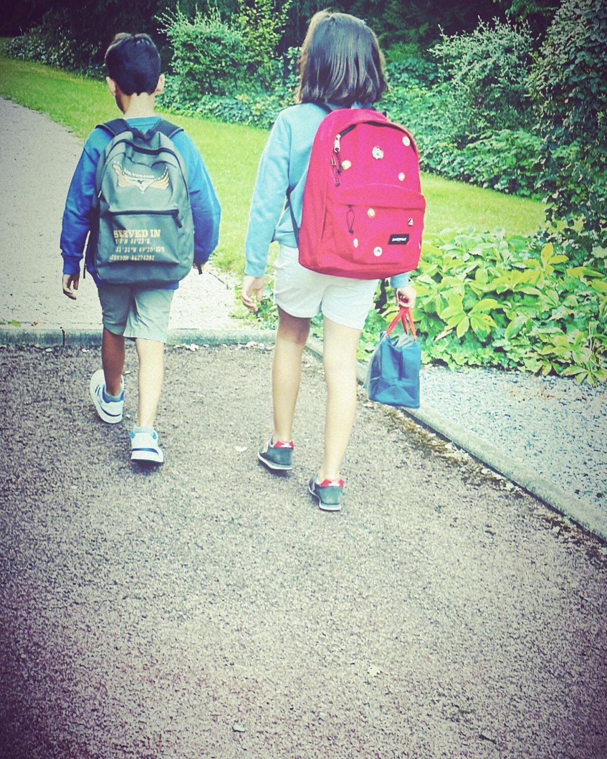Photo : Abbie et Peter, les enfants de Faustine Bollaert - Purepeople