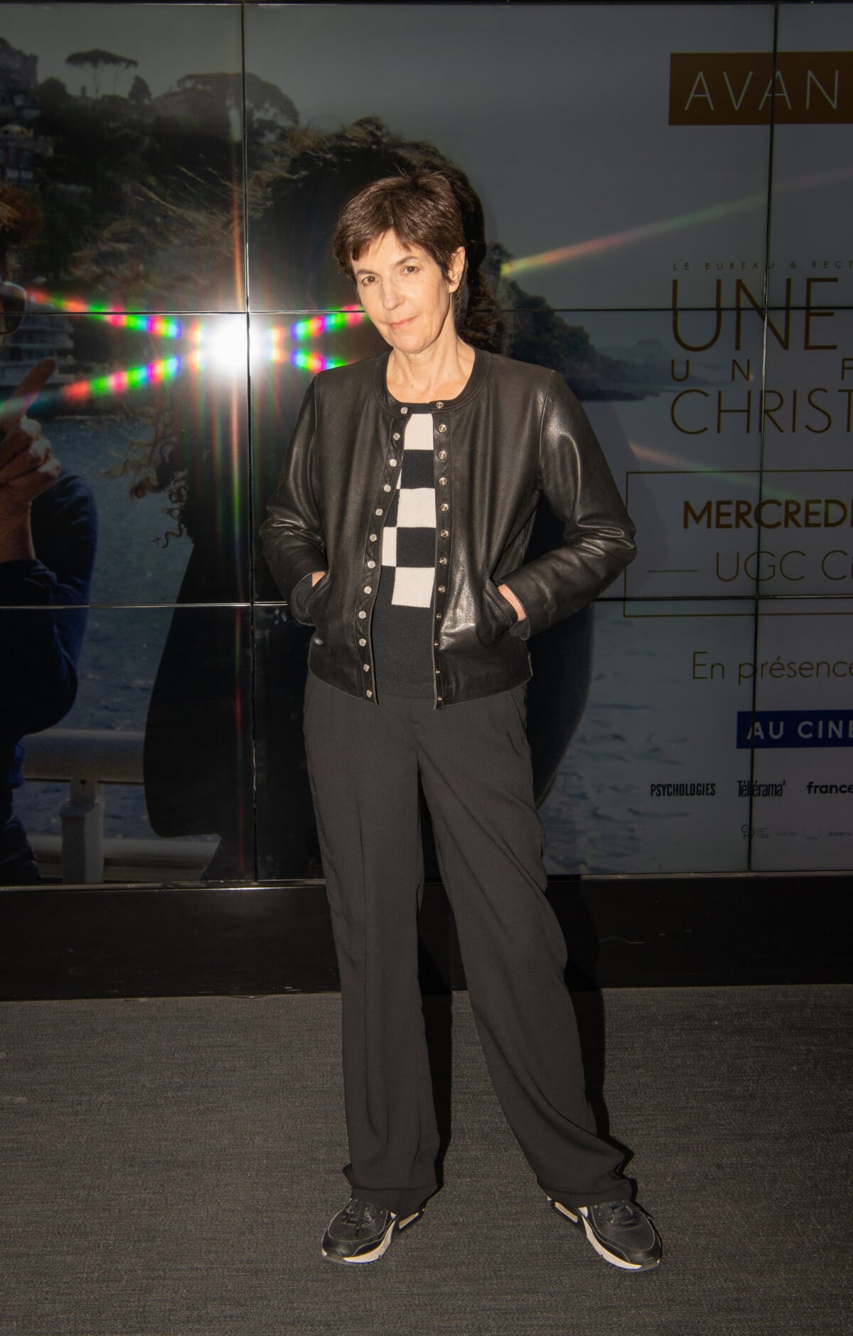 Photo : Christine Angot lors de l'avant-première de son film "Une ...