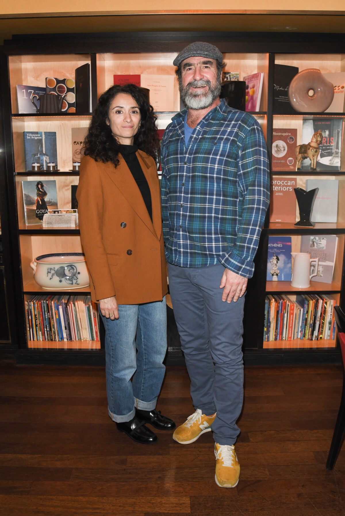 Photo : Exclusif - Rachida Brakni et Eric Cantona lors d'une conférence ...