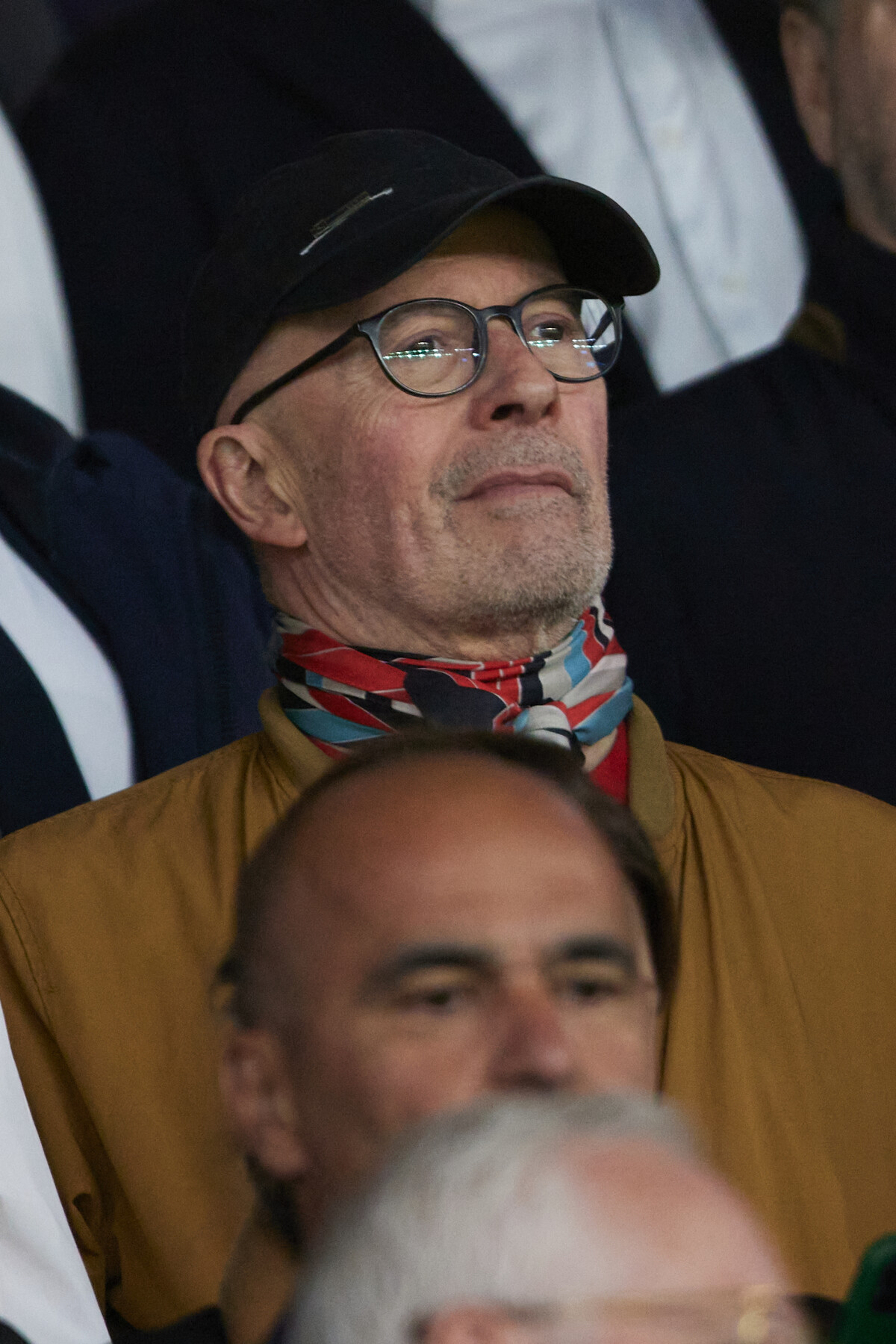 Photo : Jacques Audiard - Célébrités dans les tribunes lors du quart de ...