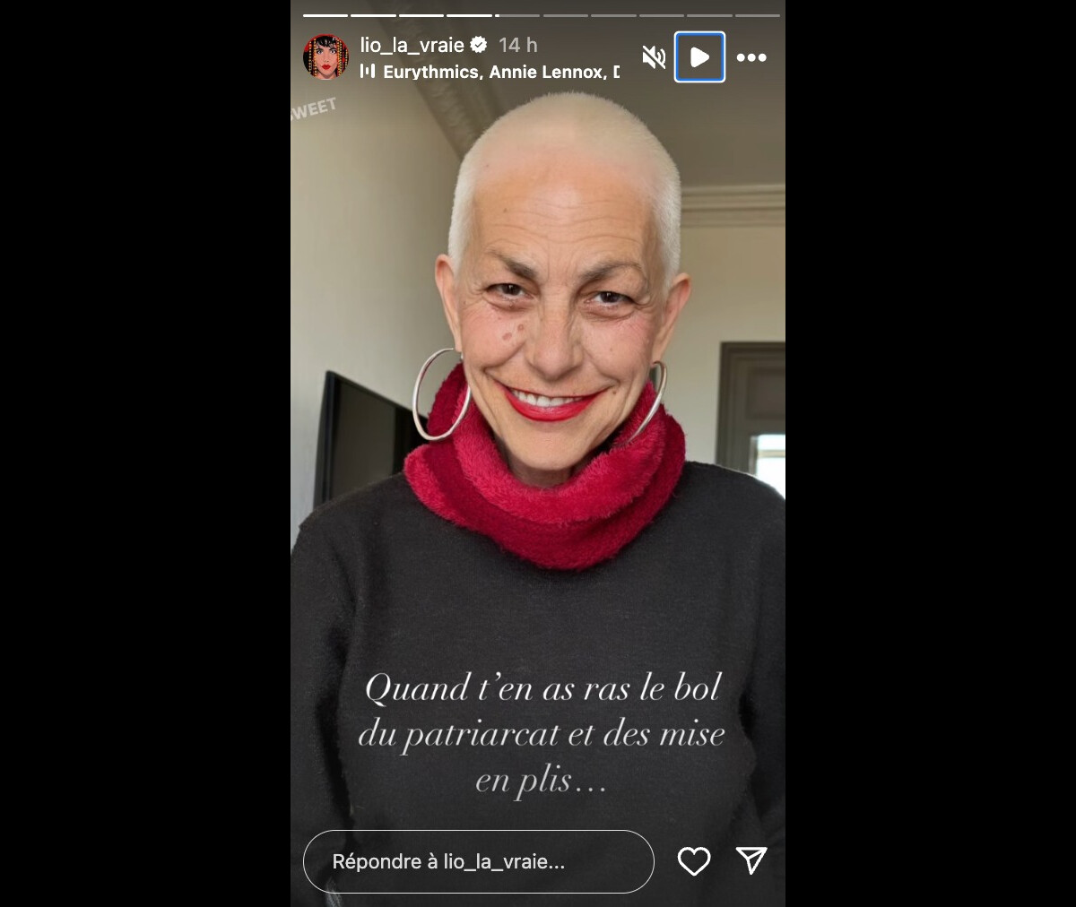 Photo : Lio immortalise sa nouvelle coiffure sur Instagram - Purepeople