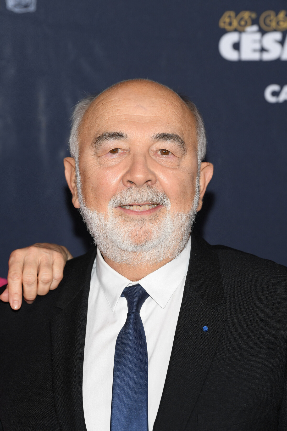 Photo : Gérard Jugnot lors de la 46ème cérémonie des César à l'Olympia ...