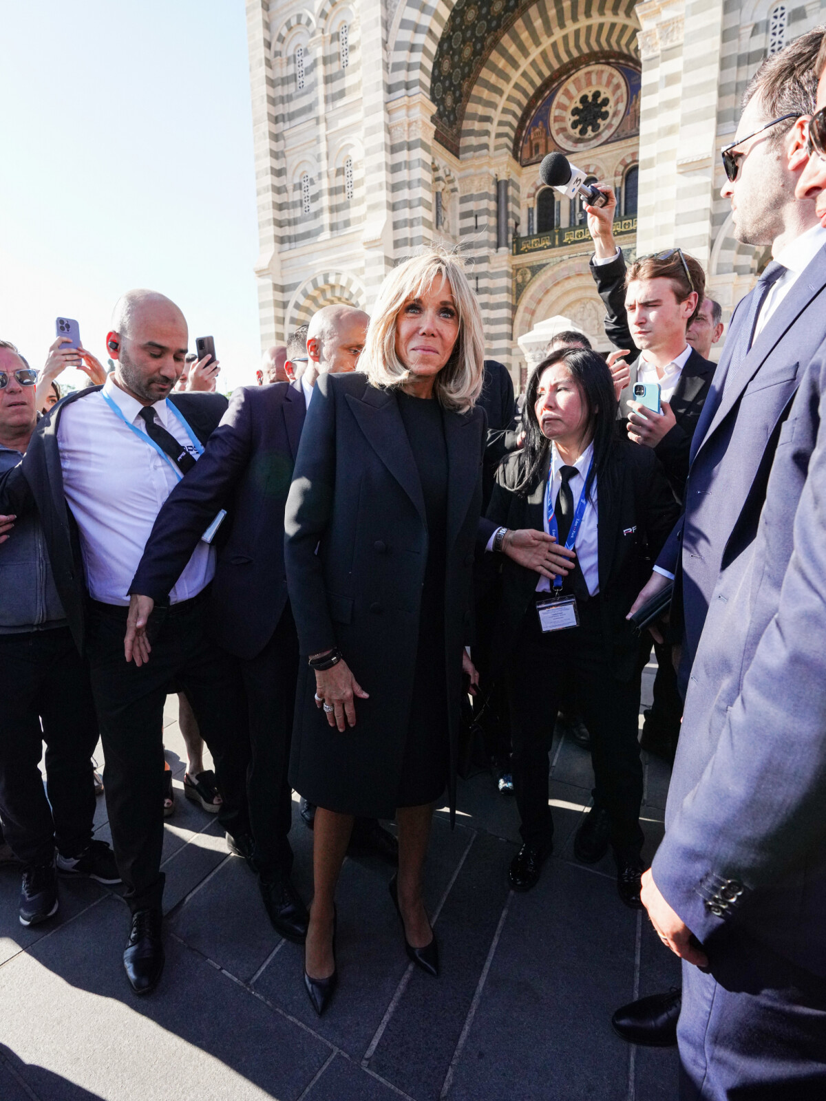 Photo : Elle a assisté aux obsèques de Jean-Claude Gaudin à la ...