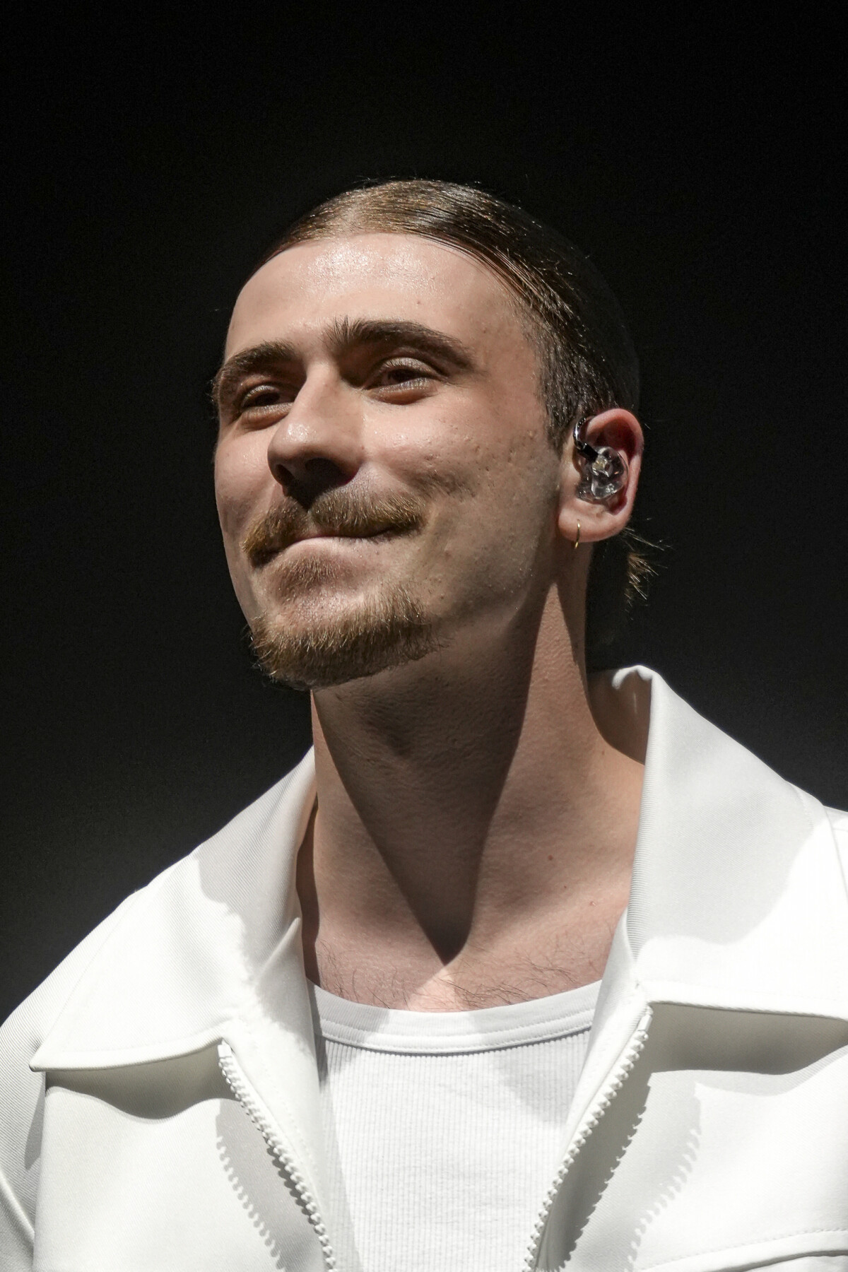 Photo : Pierre Garnier lors du concert de la Star Academy à Lyon ...