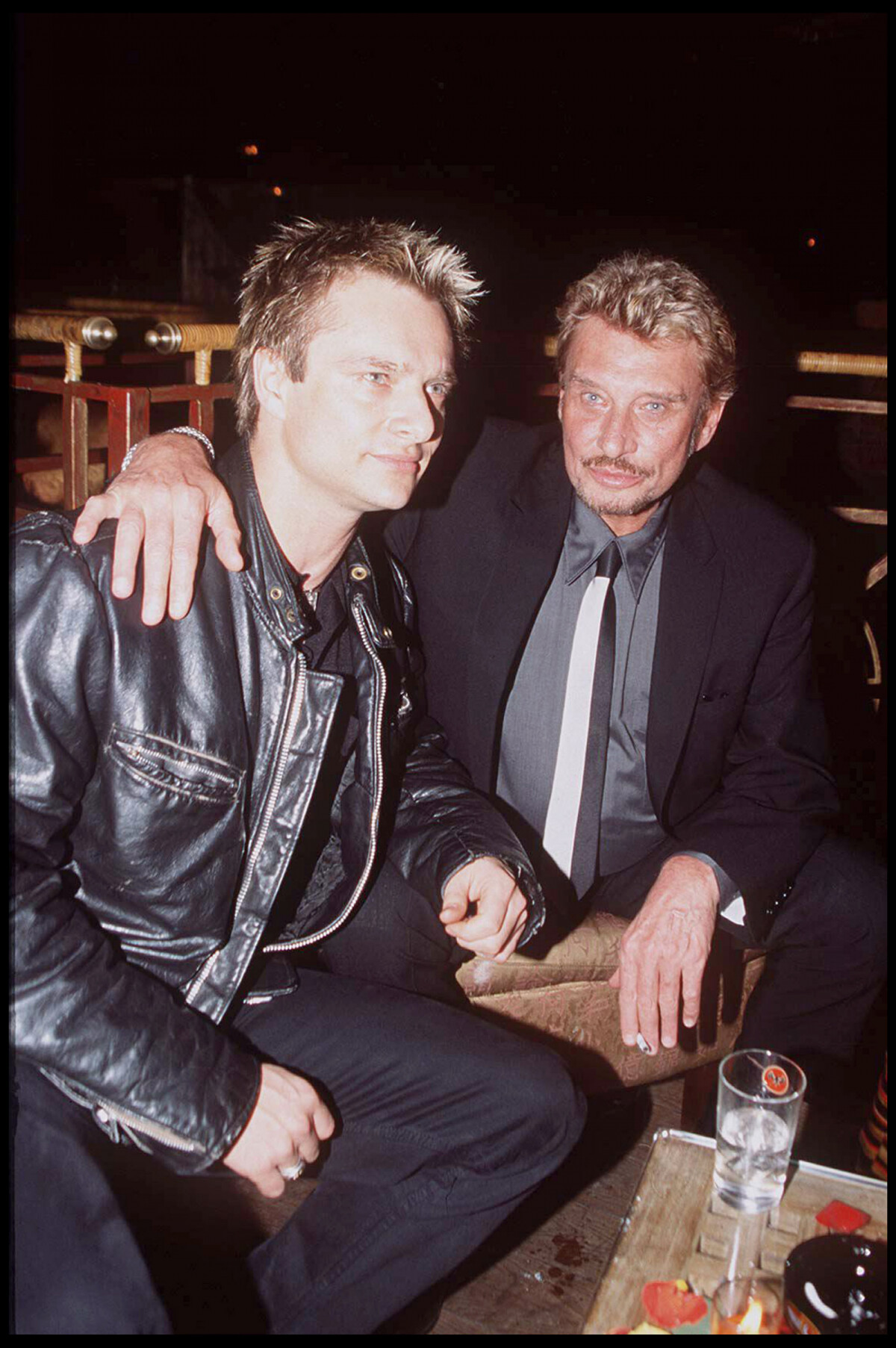 Photo : Entre David Hallyday et Johnny, les relations ont parfois été ...
