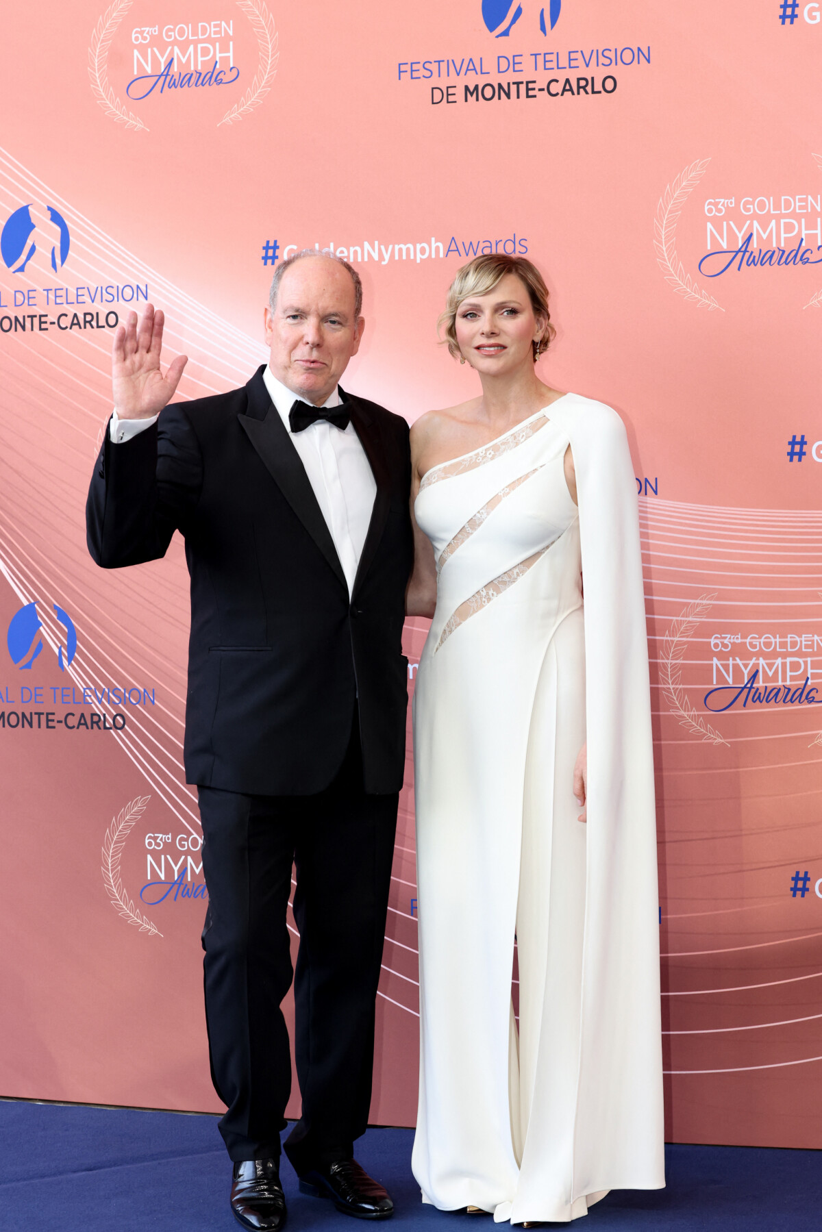 Photo : Le prince Albert II de Monaco, La princesse Charlene de Monaco ...