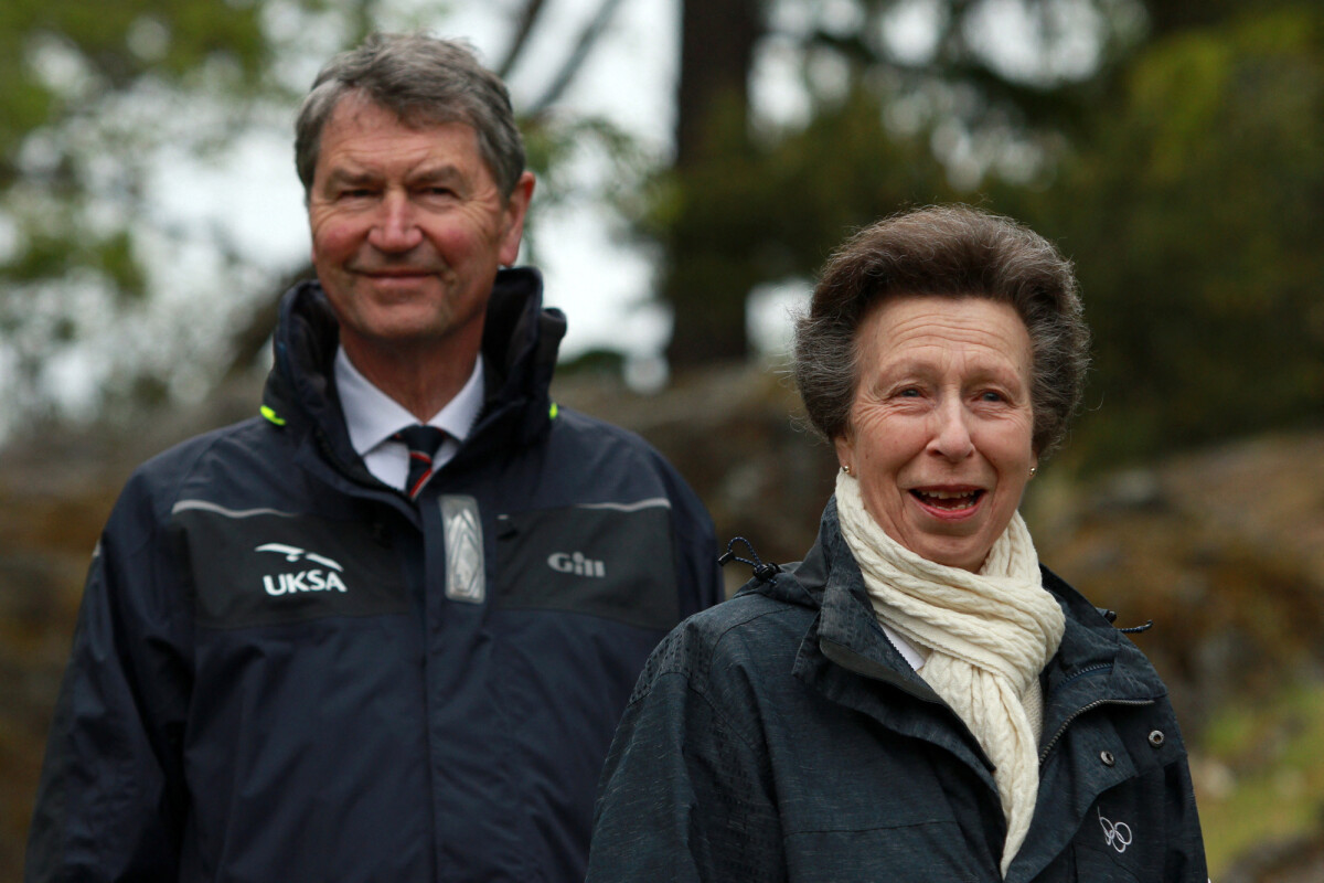 Photo : Princesse Anne et son mari Sir Timothy Laurence le 5 mai 2024 - Purepeople