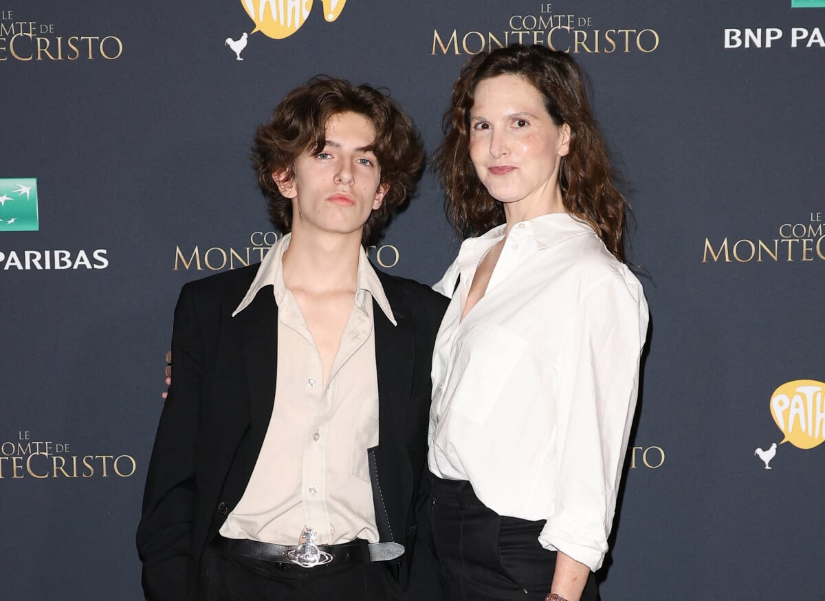 Photo : Exclusif - Justine Lévy et son fils lors de l'avant-première du ...