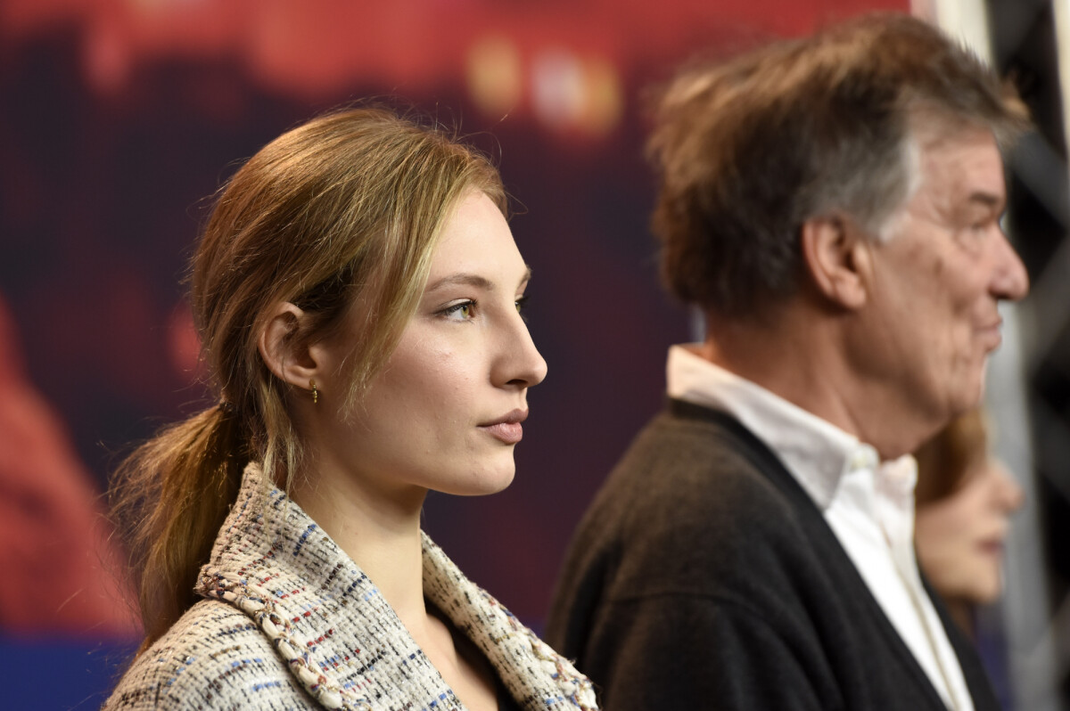 Photo : Julia Roy et Benoît Jacquot - Conférence de presse du film "Eva ...