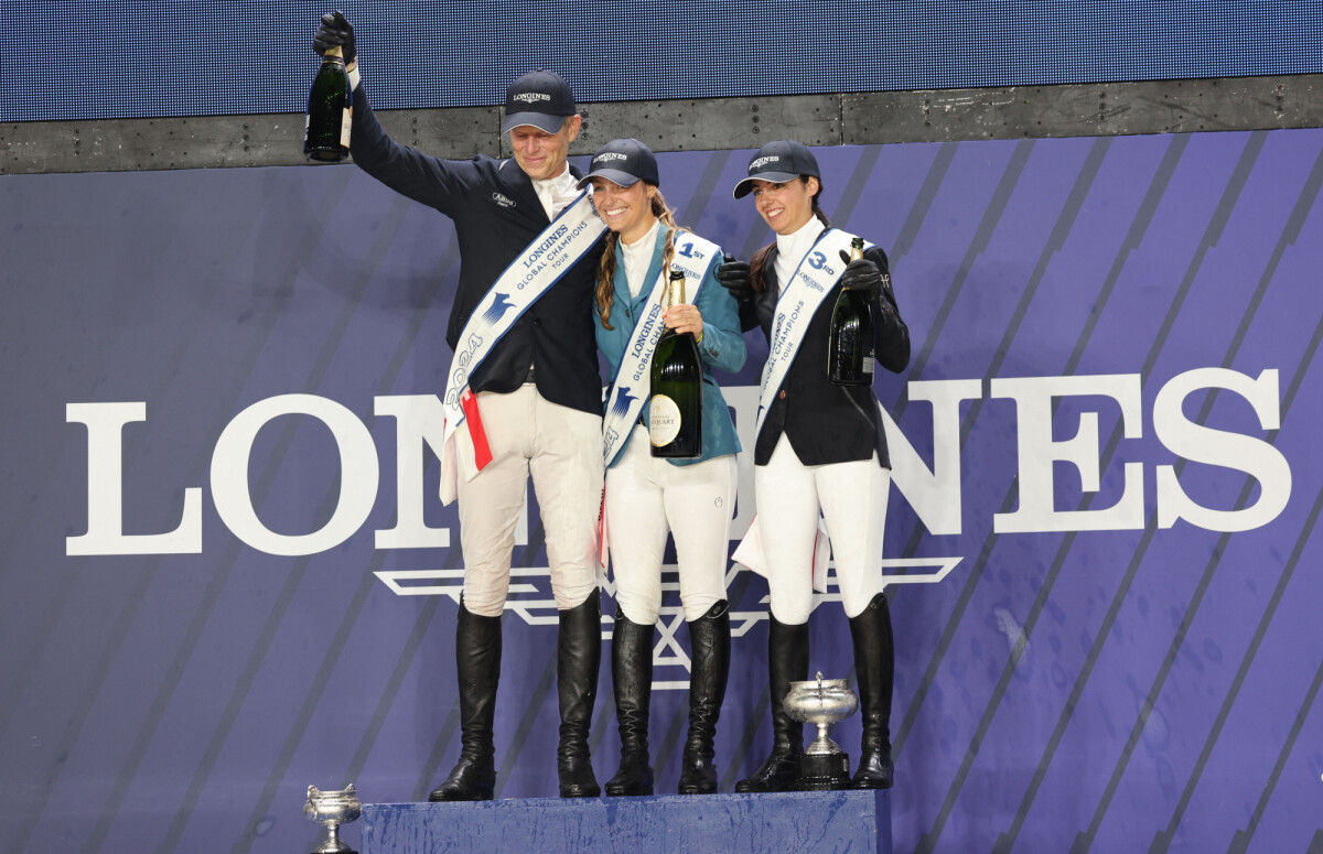 Photo : Max Kühner, Inès Joly, Nina Mallevaey - Jumping international ...