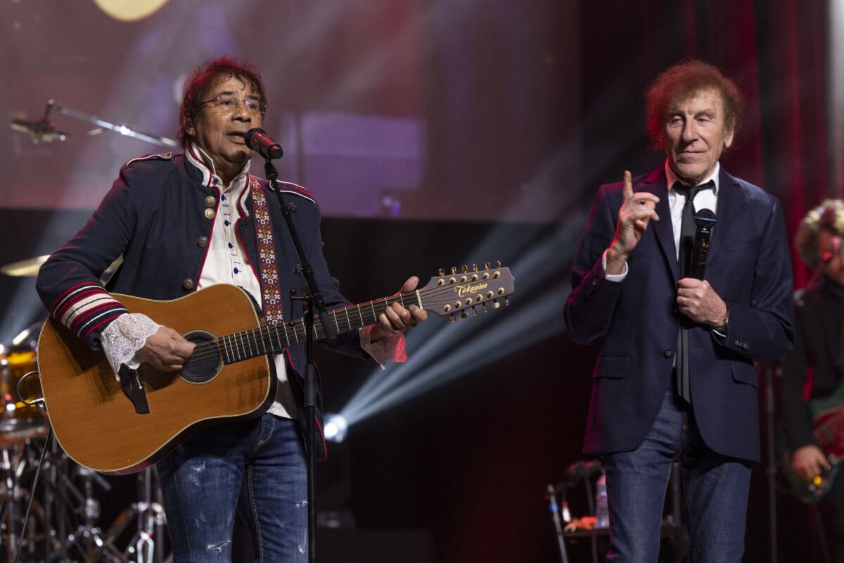 Photo : Laurent Voulzy, Alain Souchon au concert du gala des 20 ans de ...