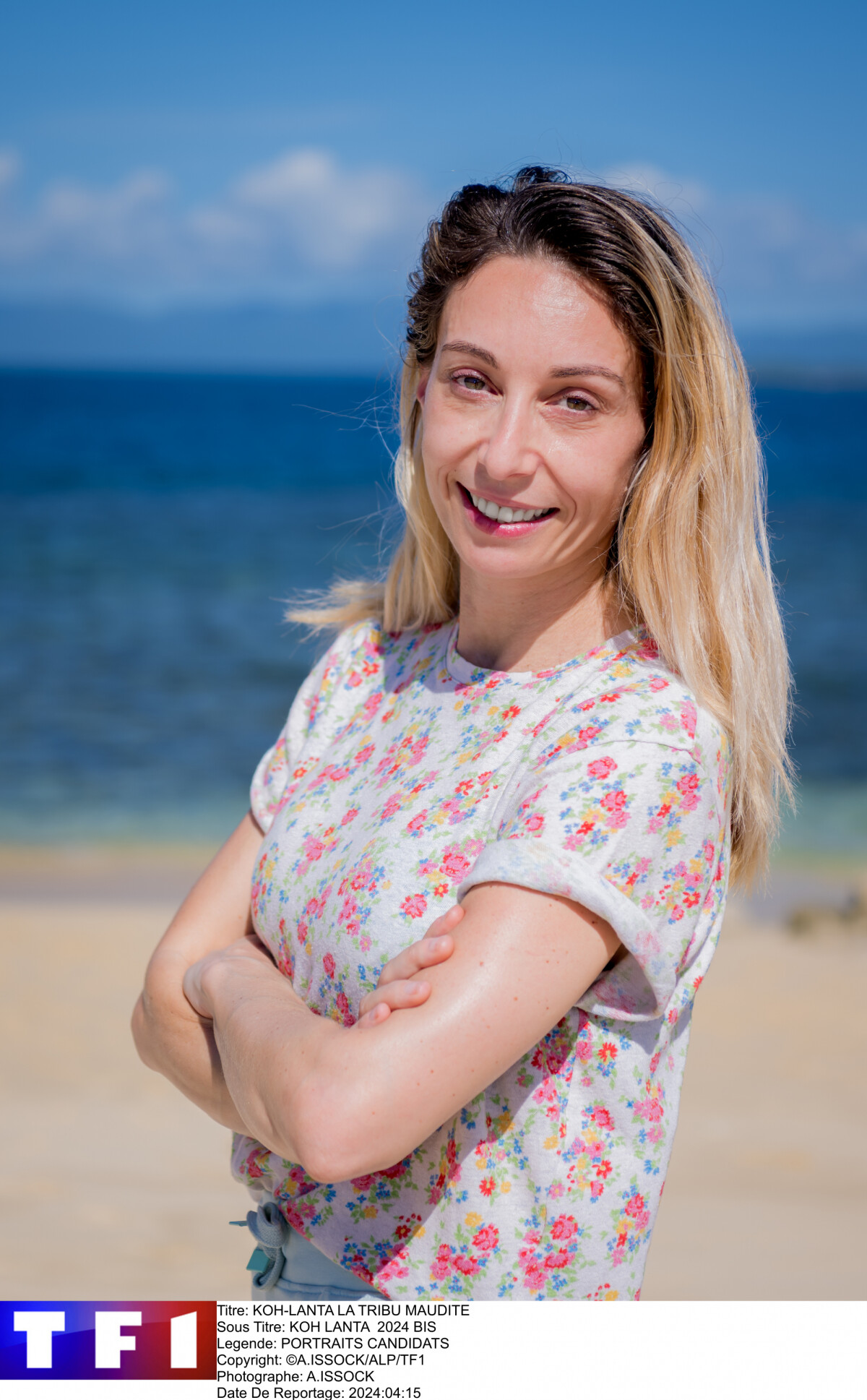 Photo : Lors de ce même épisode, Maud a été éliminée car arrivée dernière au jeu de confort ...