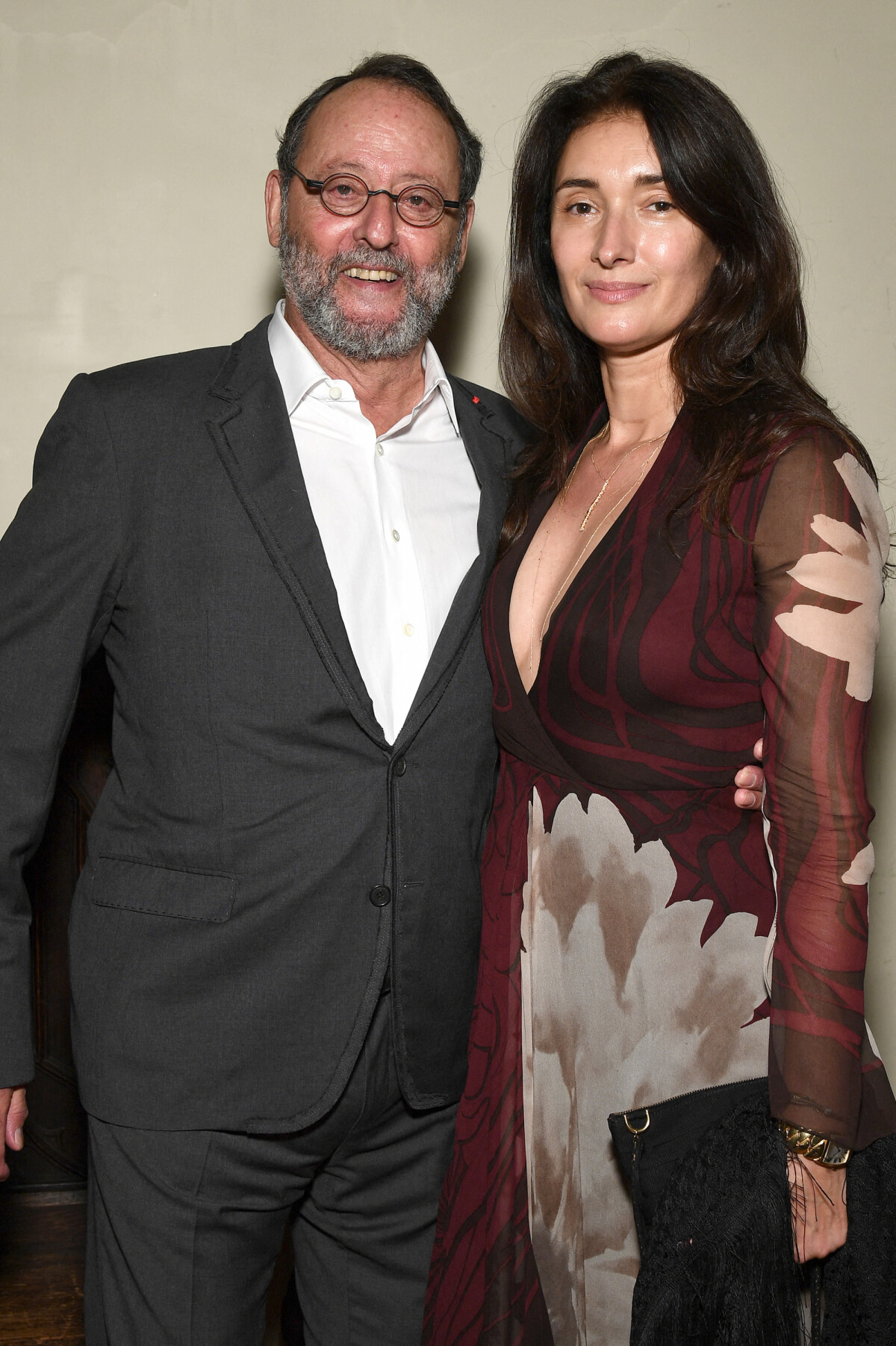 Photo : L'acteur français Jean Reno et Zofia Borucka assistent au dîner ...