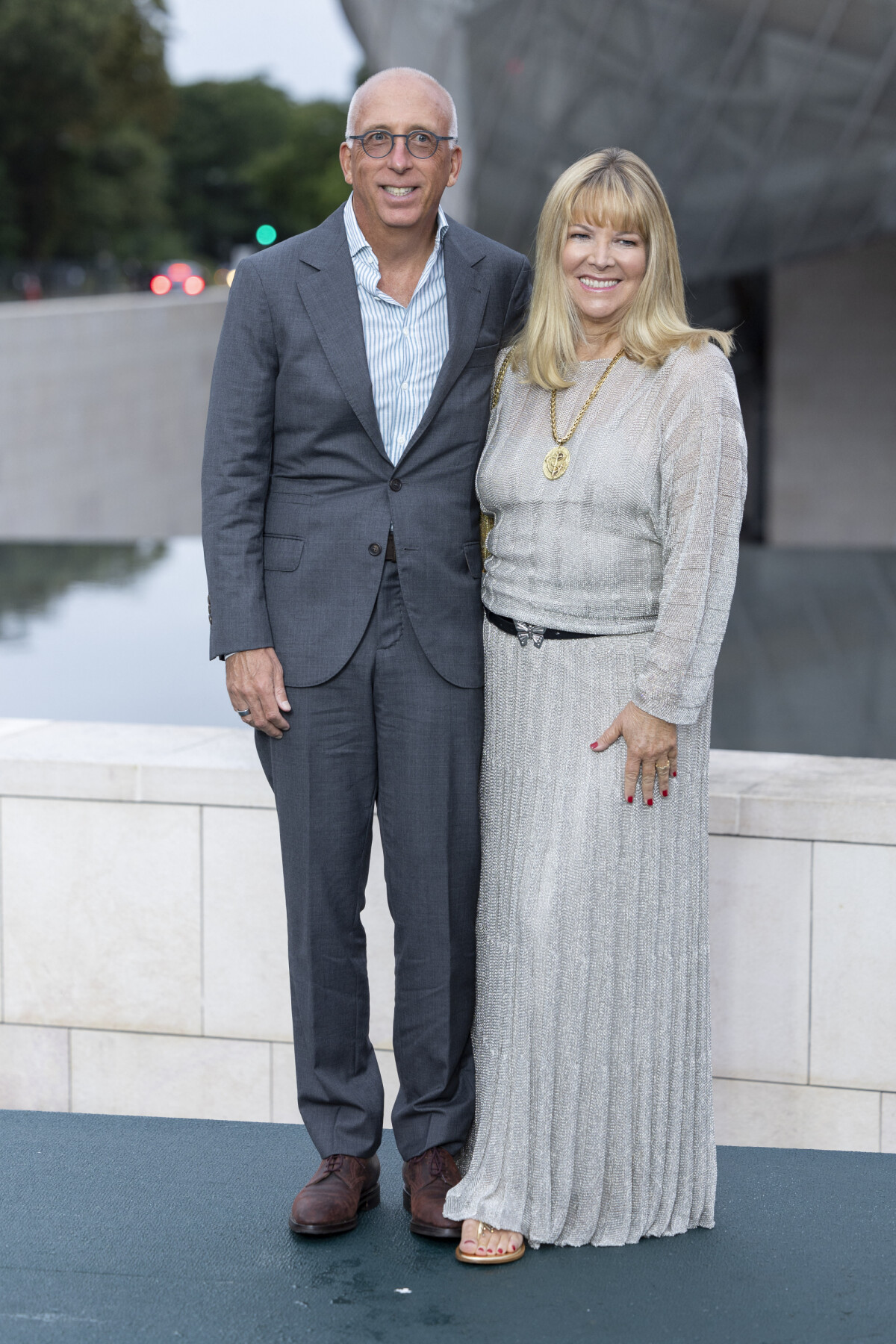 Photo : Bill Bell, Maria Arena Bell - Photocall du dîner "Prelude pour ...
