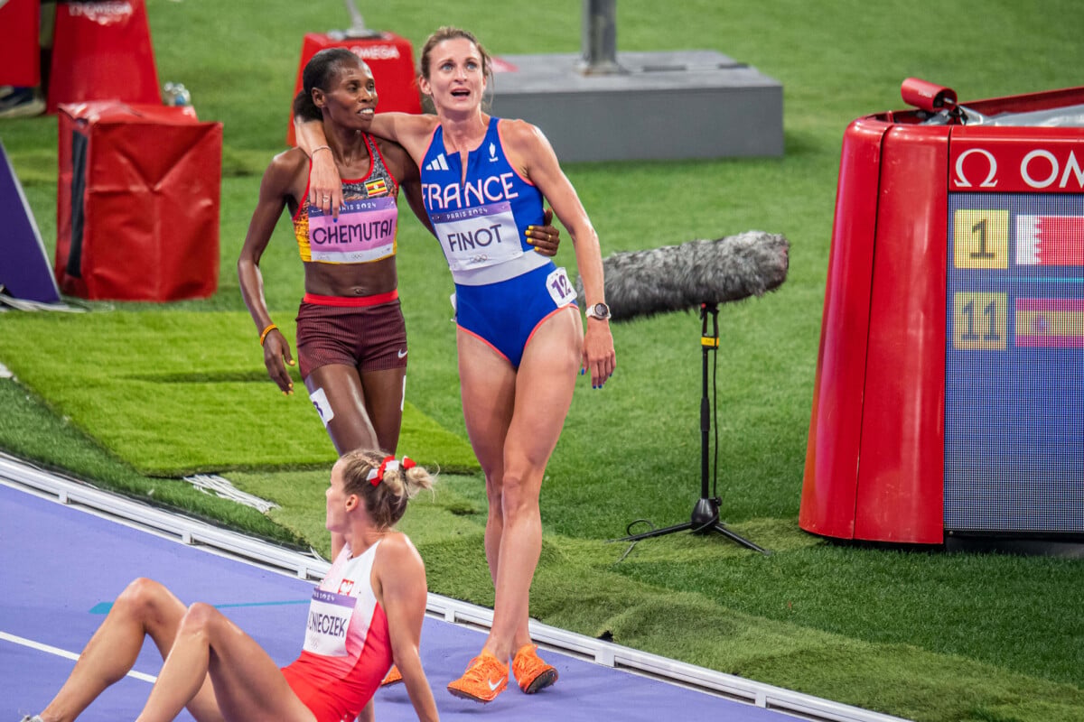 Photo : Alice Finot - Epreuves d'athlétisme lors des jeux olympiques ...
