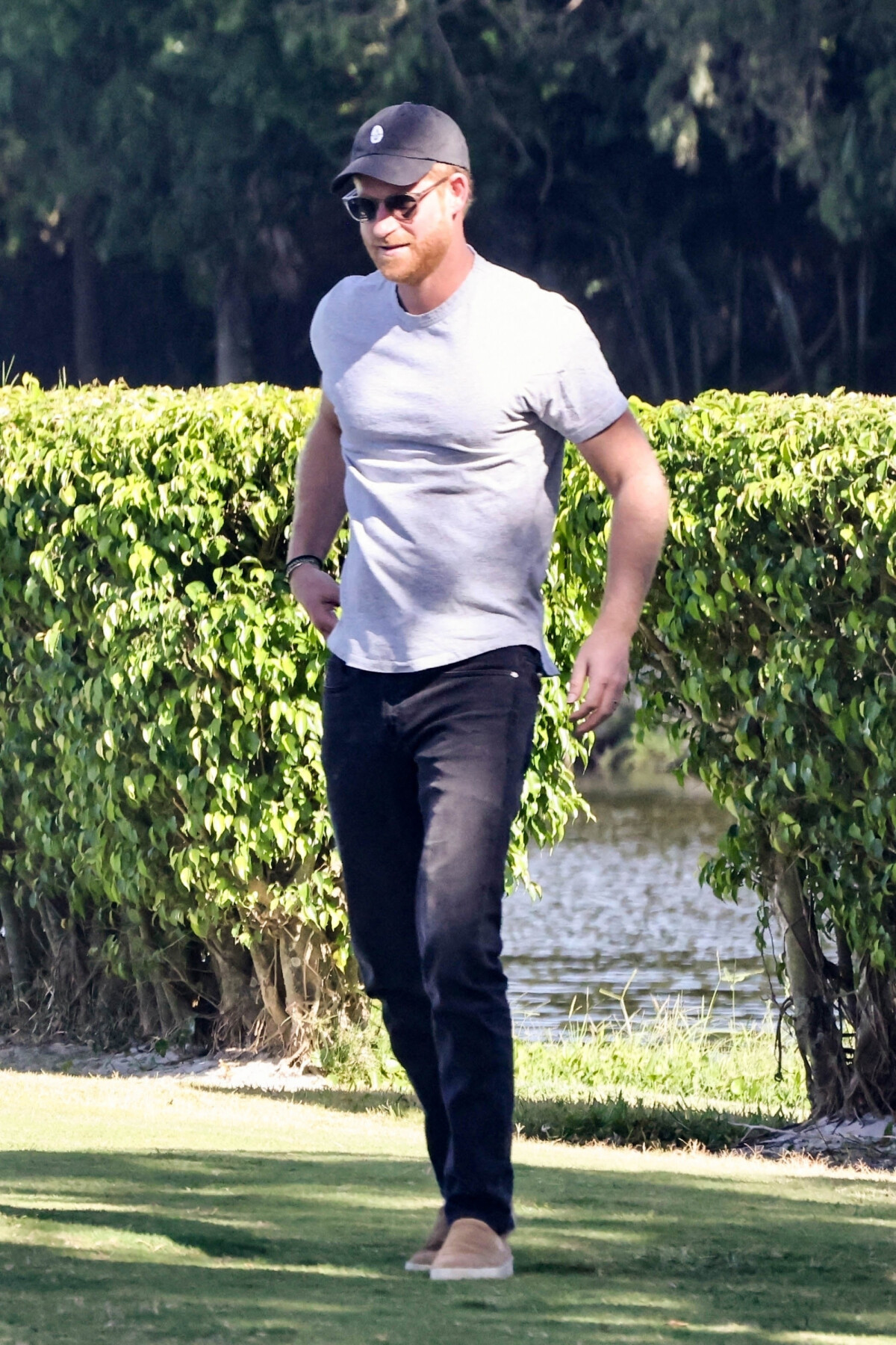 Photo : Palm Beach, FL - Le prince Harry filme des scènes de sa ...