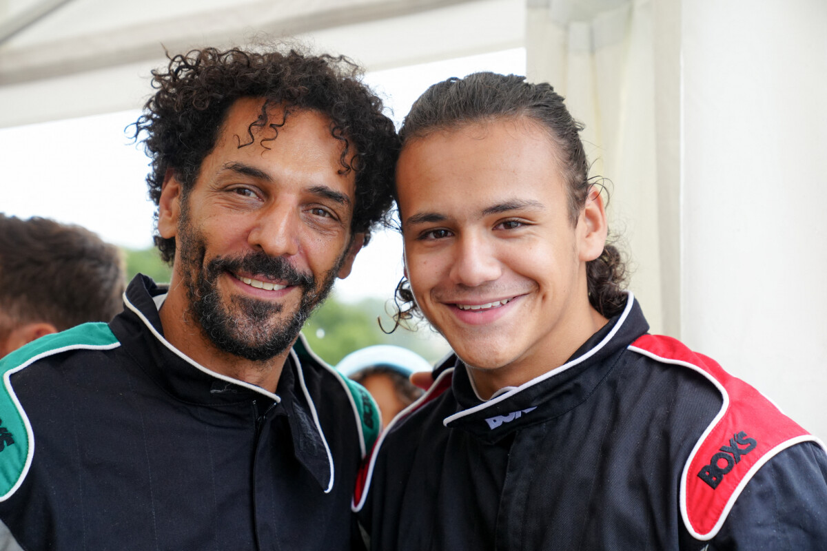 Photo : Exclusif - Tomer Sisley et son beau fils Dino Zeitoun-Sisley ...