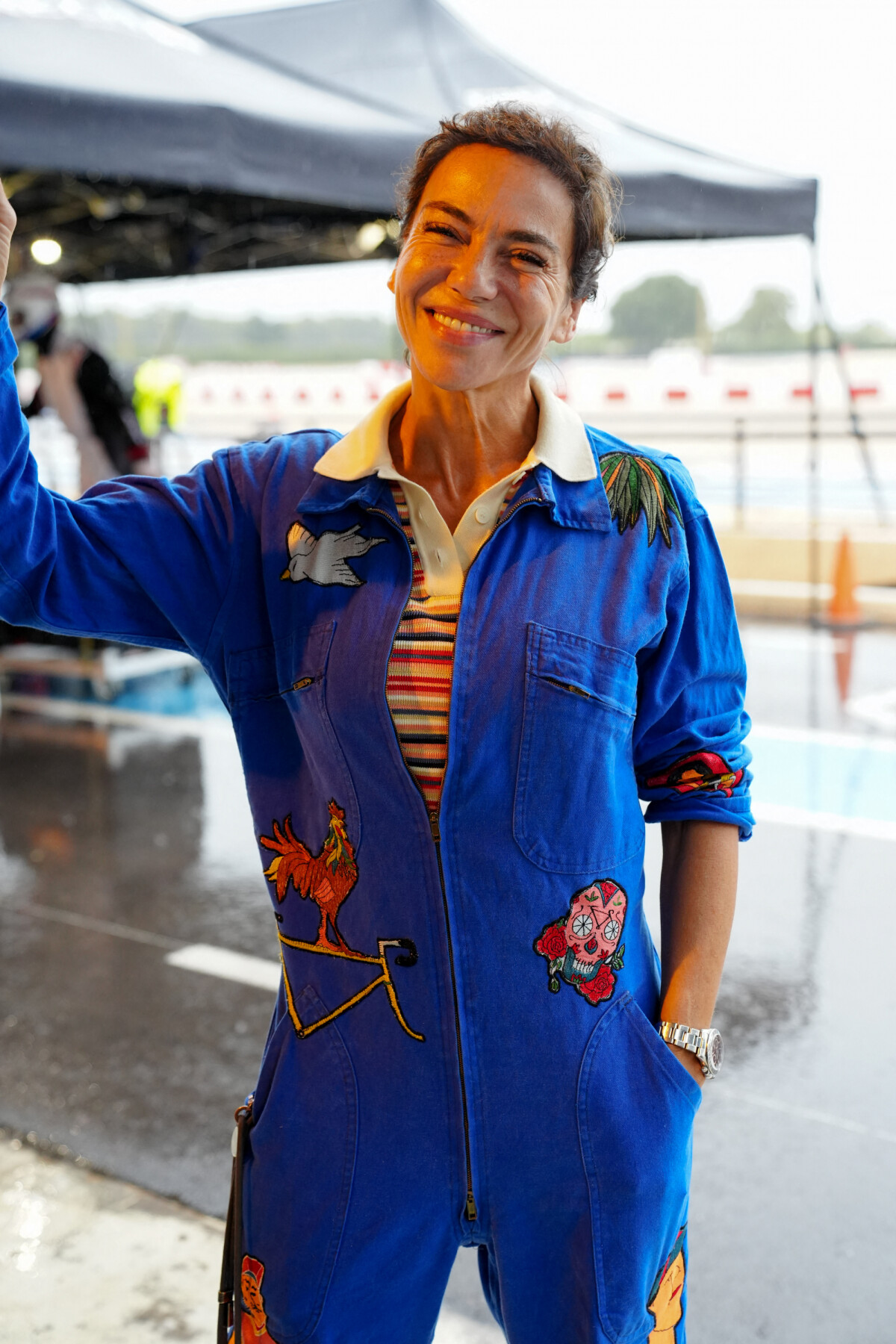 Photo : Exclusif - Sandra Sisley - Jour 3 - lors du marathon Karting ...
