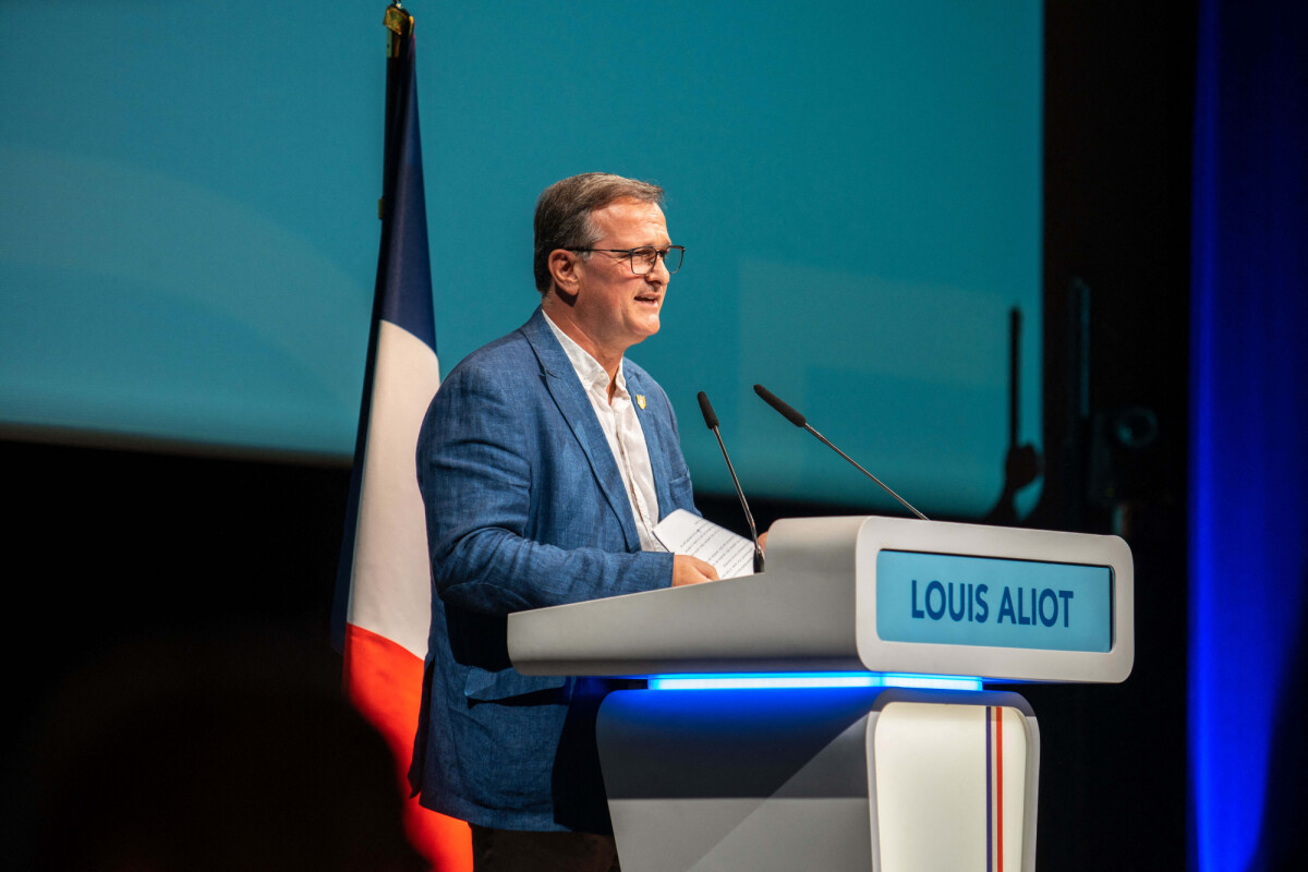 Photo : Louis Aliot - Meeting de rentrée du Rassemblement National au ...