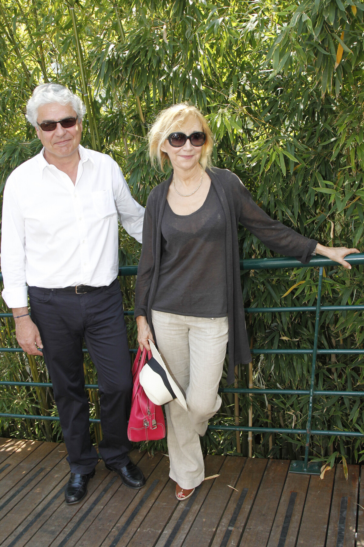 Photo : Marie Anne Chazel et Philippe Raffard en 2012. - Purepeople