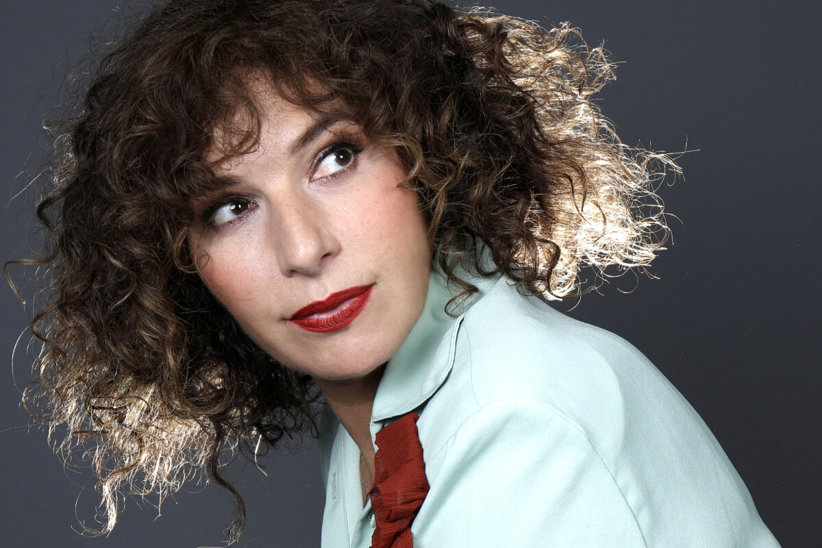 Photo : Exclusif - Anne Depétrini lors de l'enregistrement de l ...
