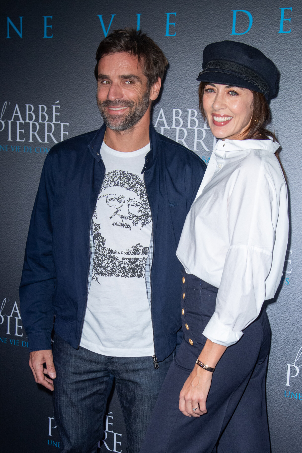 Photo : Une famille qu'elle a créée avec l'ancien tennisman Arnaud Clément, avec lequel elle vit ...
