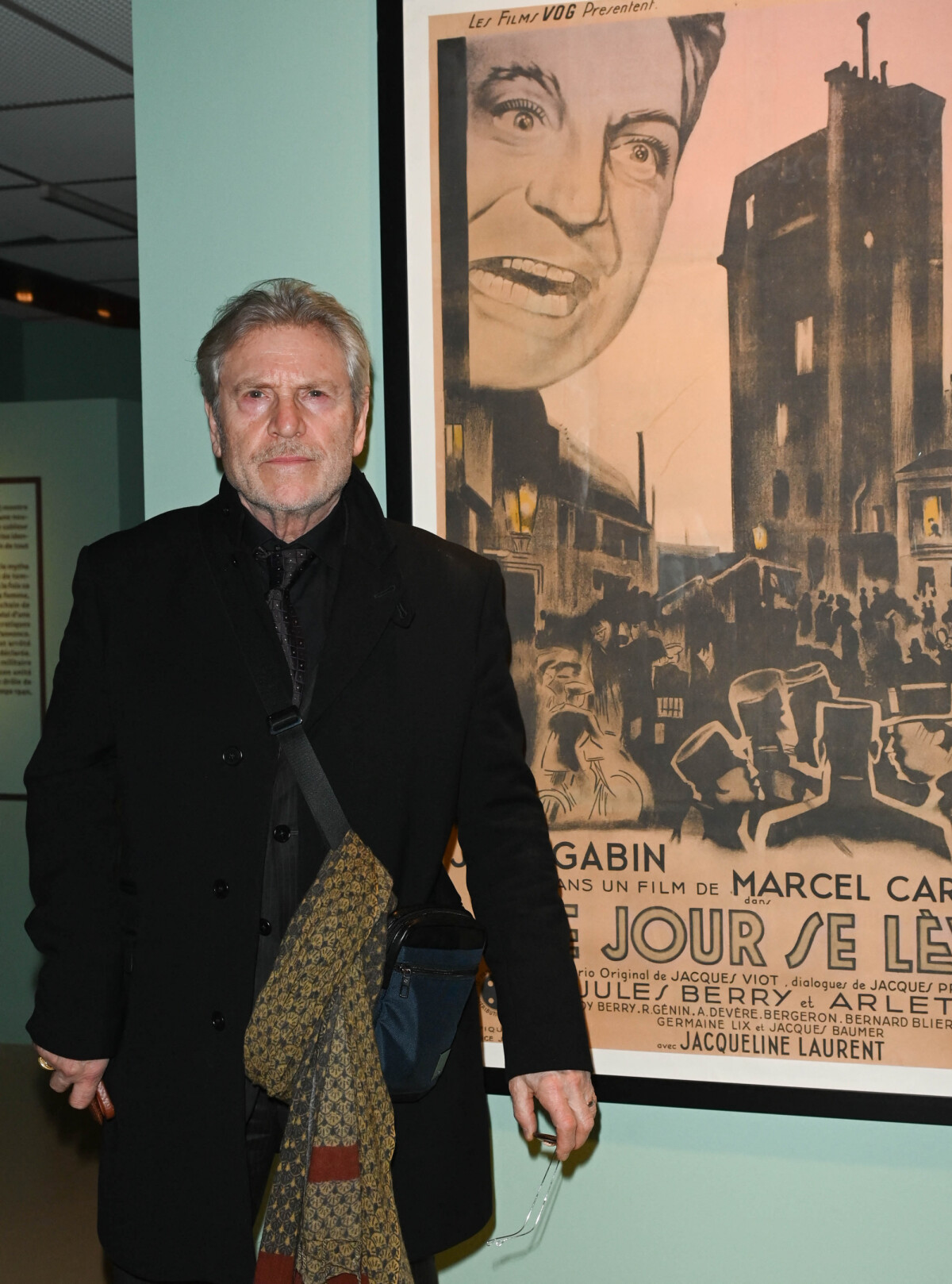 Photo : Tchéky Karyo - Vernissage de l'exposition Jean Gabin à l'Espace ...