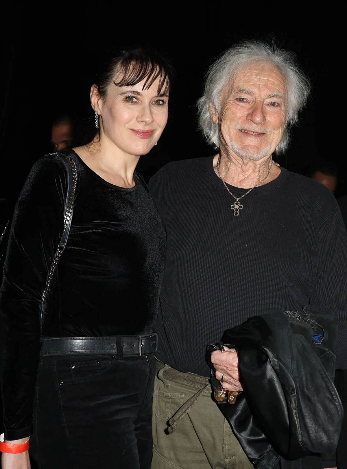 Photo : Hugues Aufray avec sa femme Muriel Mégevand - Grande soirée de ...