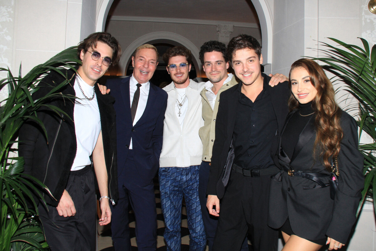 Photo : Exclusif - Tony Gomez avec Baptiste Gonthier, Cecile Shannon ...