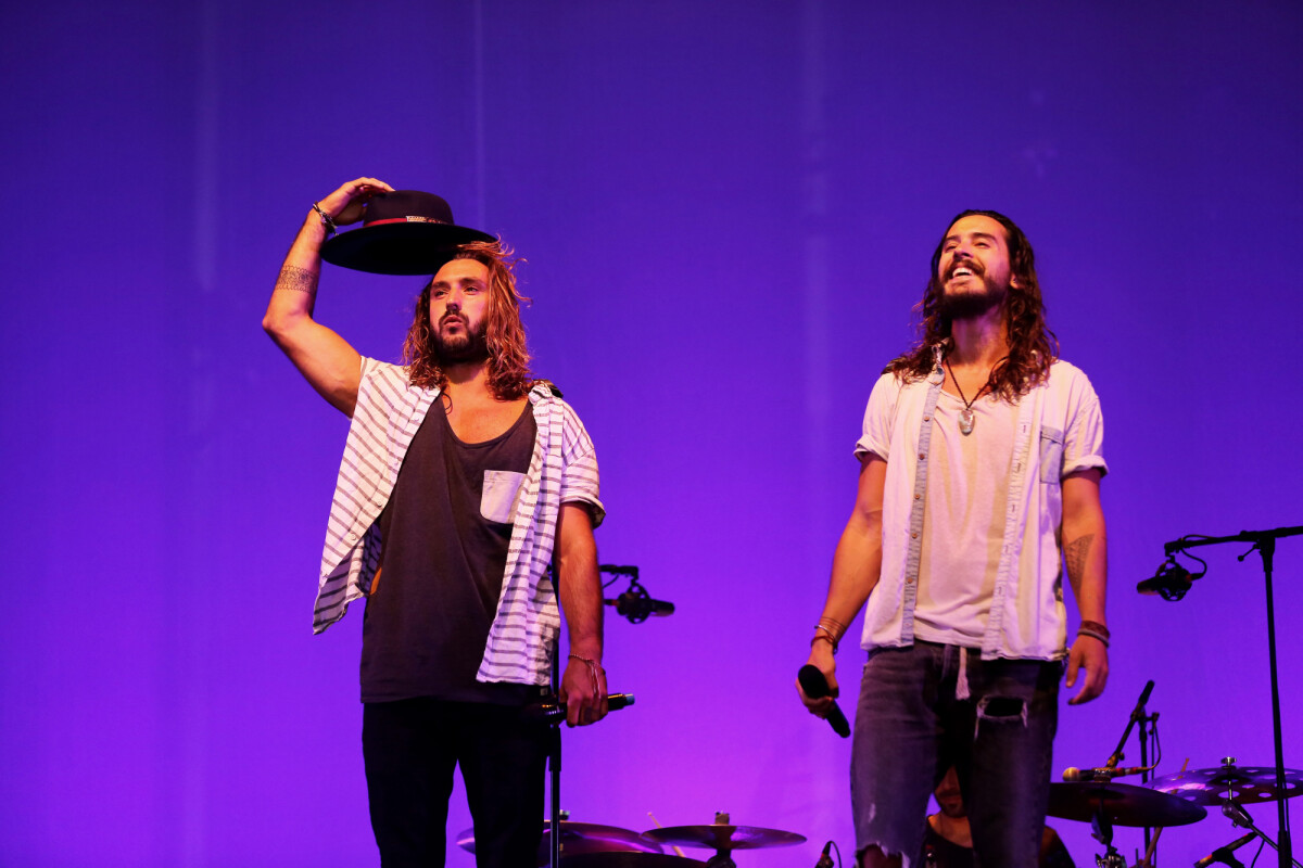 Photo : Concert d'adieu du groupe "Frero Delavega" (Jeremy Frerot et ...