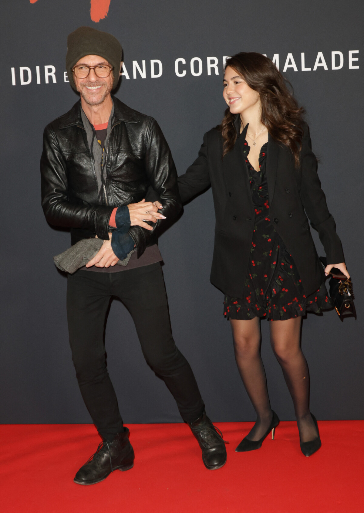 Photo : Calogero si fier au côté de sa jolie fille Calogero Maurici et ...
