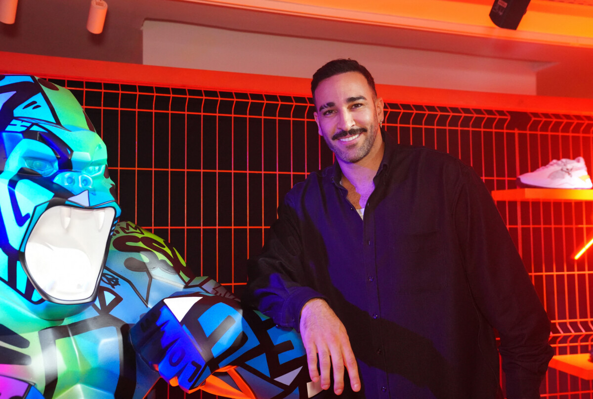 Photo : Adil Rami - Lancement de la collaboration artistique Puma x ...