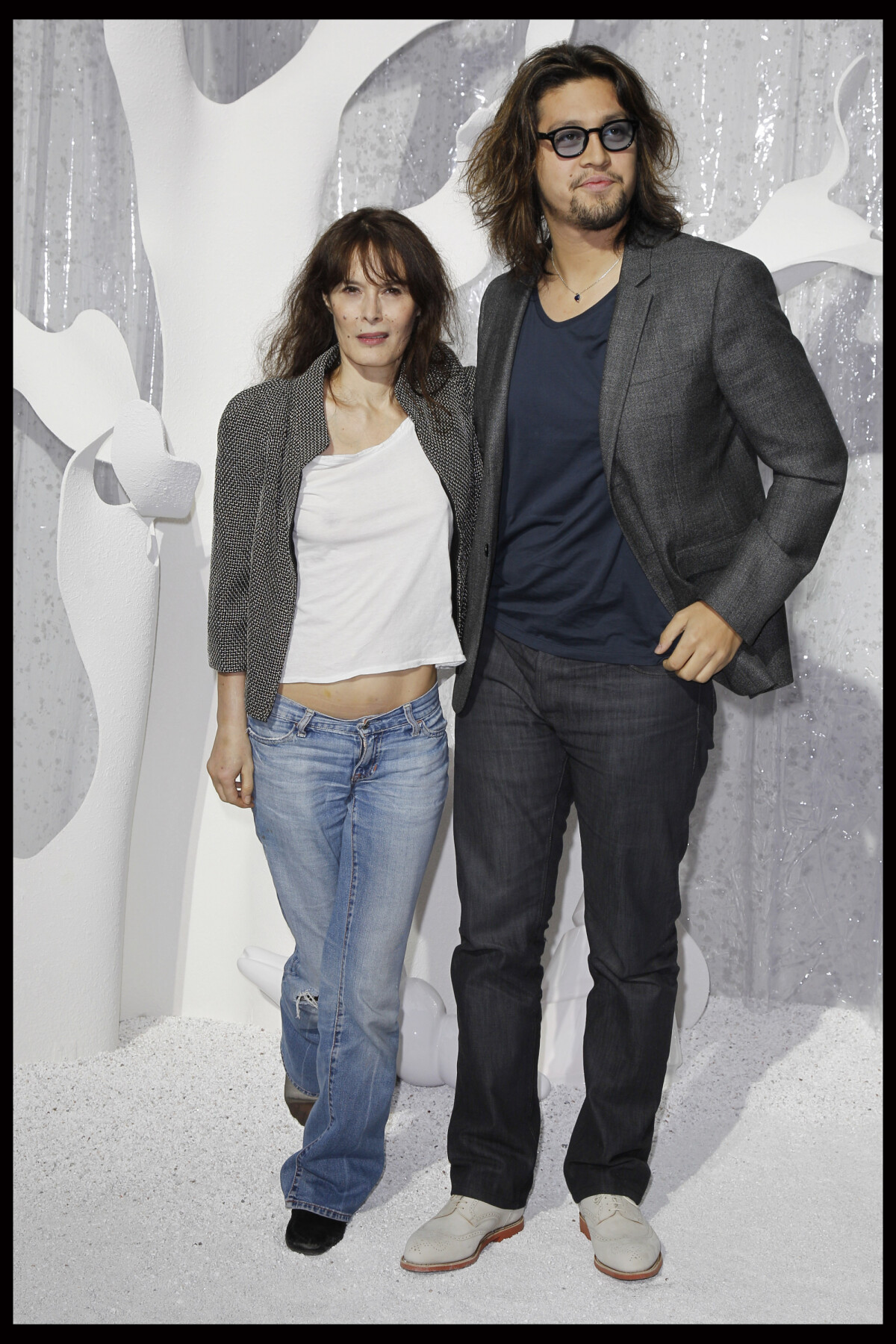 Photo : Archives - Bambou et son fils Lulu Gainsbourg en 2012 - Purepeople