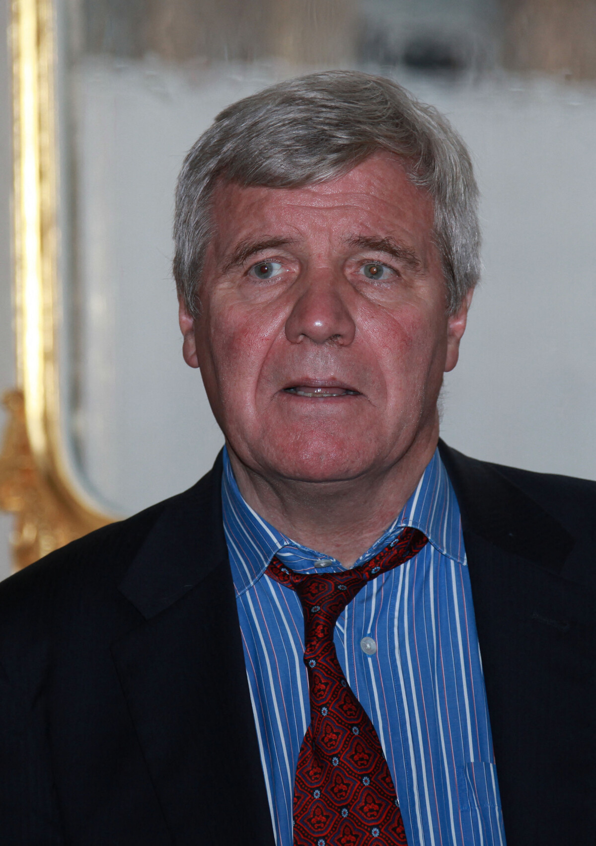 Photo : Bruno Masure assiste à la cérémonie de remise de la médaille de ...