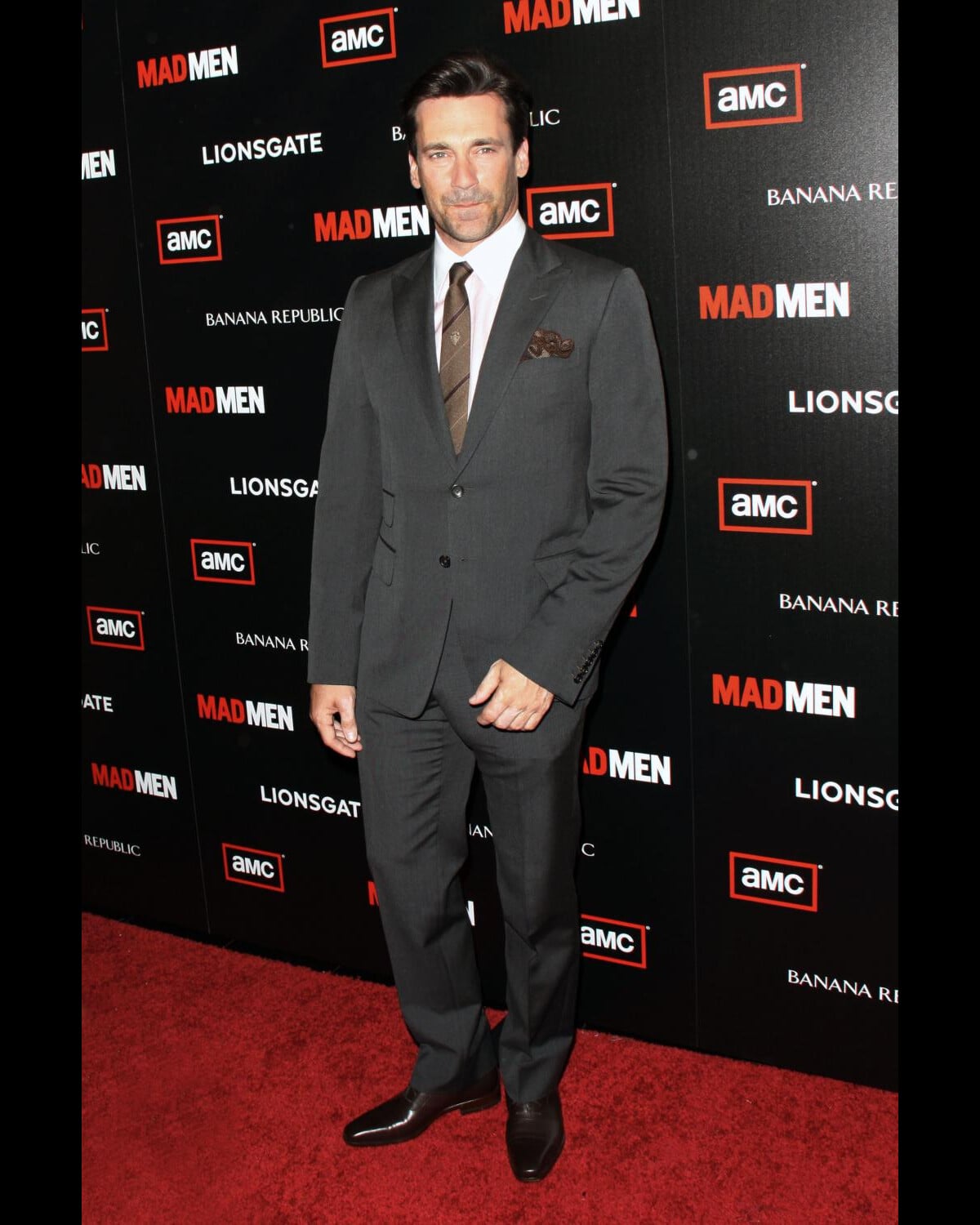 Photo : John Hamm lors de la soirée ABC pour la quatrième saison de Mad ...