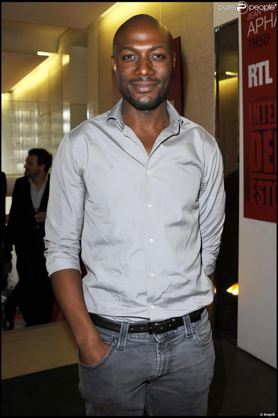 Harry Roselmack à la conférence de presse de RTL, pour la rentrée 2010 ...