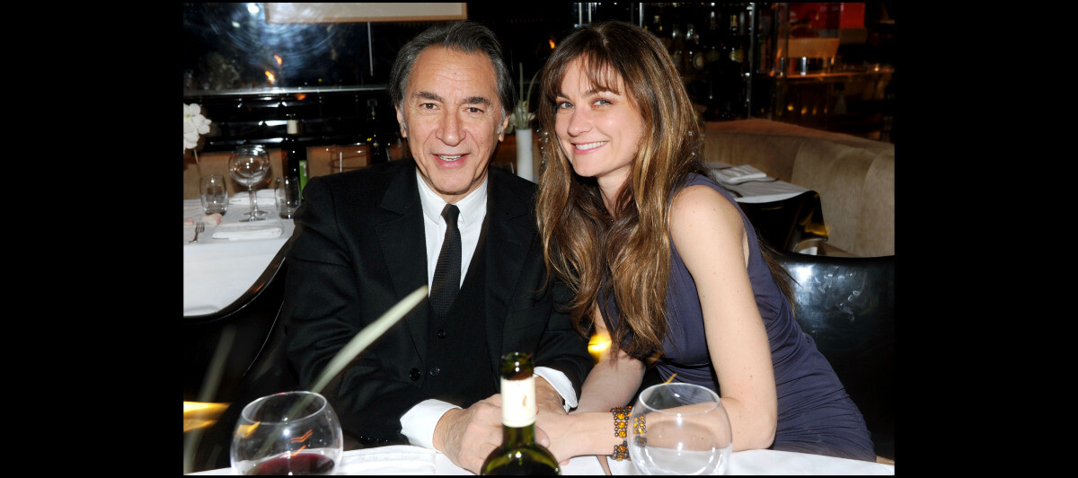 Photo : Richard Berry et son amie Pascale au restaurant Gioia, au VIP ...