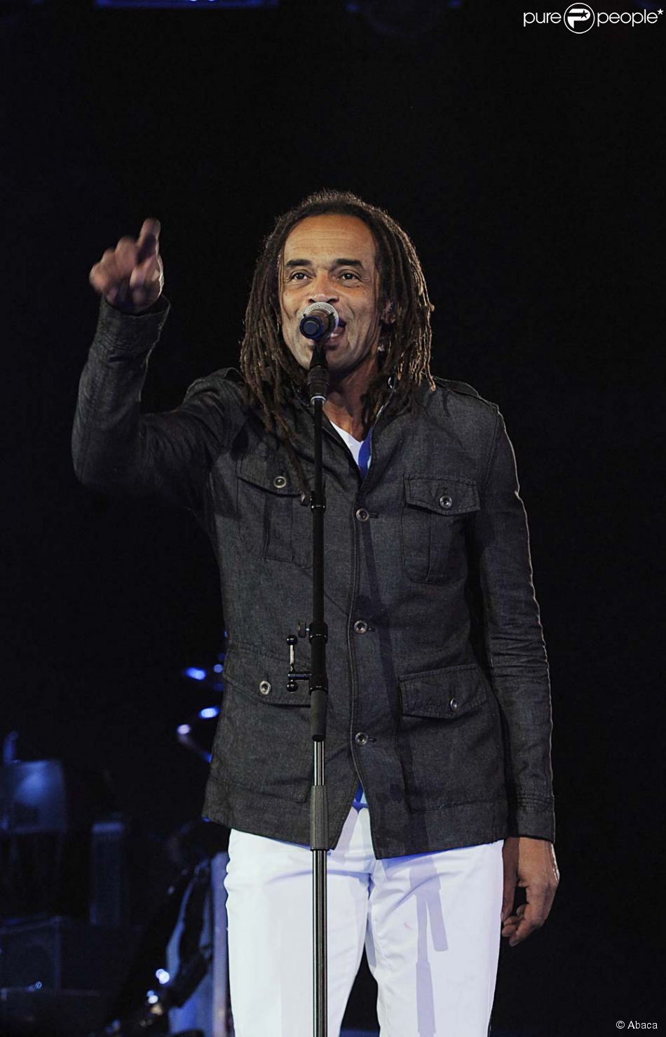 Yannick Noah, Stade de France, le 25 septembre 2010 - Purepeople