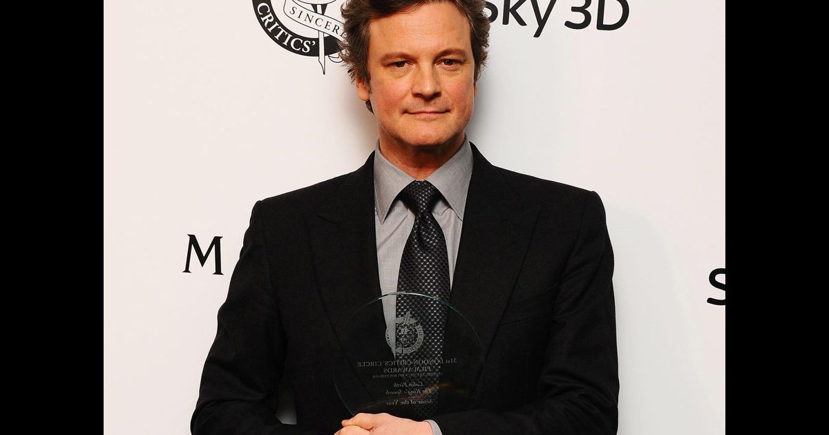 Colin Firth lors des London Film Critics Circle Awards le 10 février ...