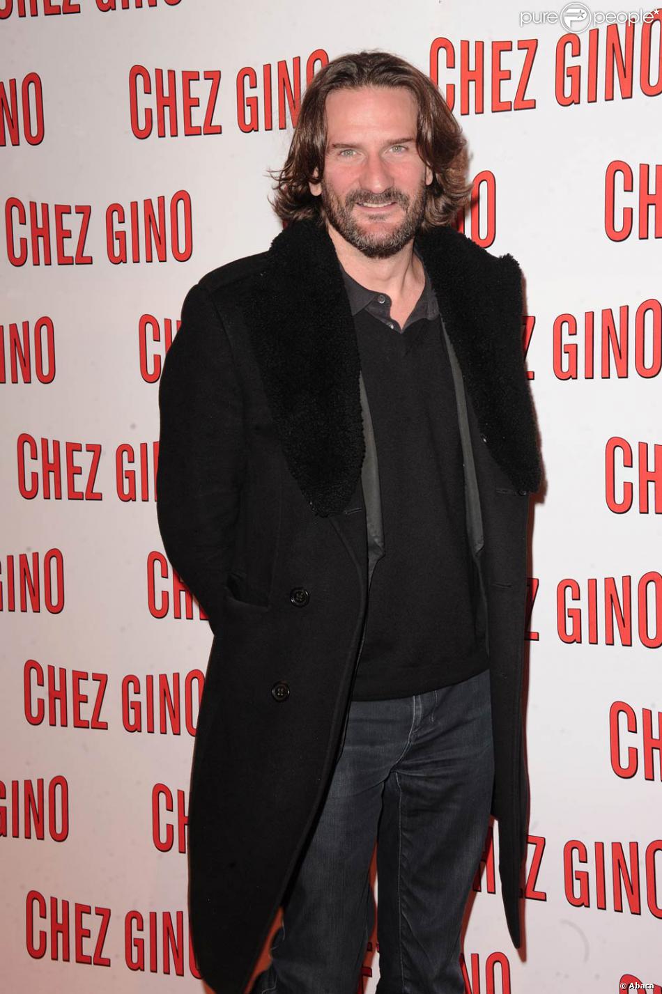 Frédéric Beigbeder à l'occasion de l'avant-première de Chez Gino, au ...