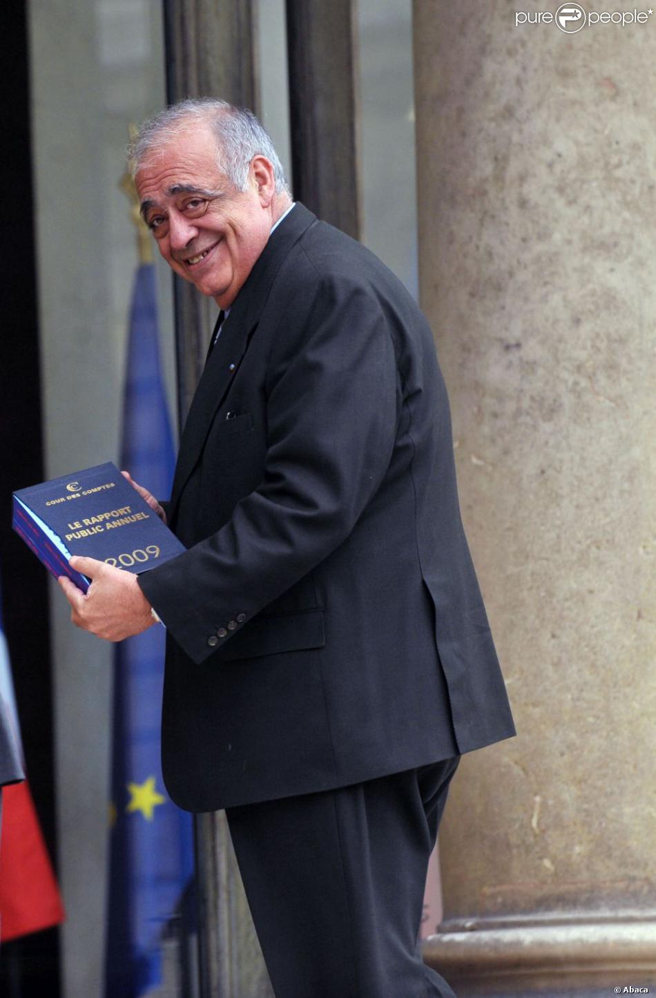 Philippe Séguin en février 2009. - Purepeople