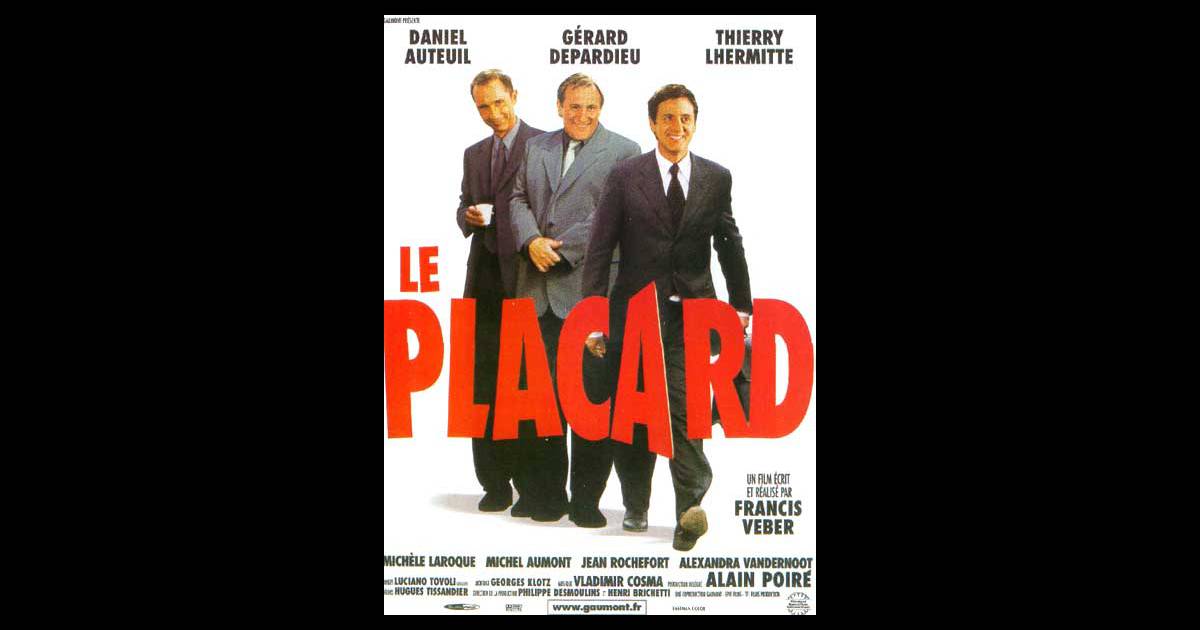 Le Placard, film dans lequel Daniel Auteuil feint d'être gay. Mythique ...