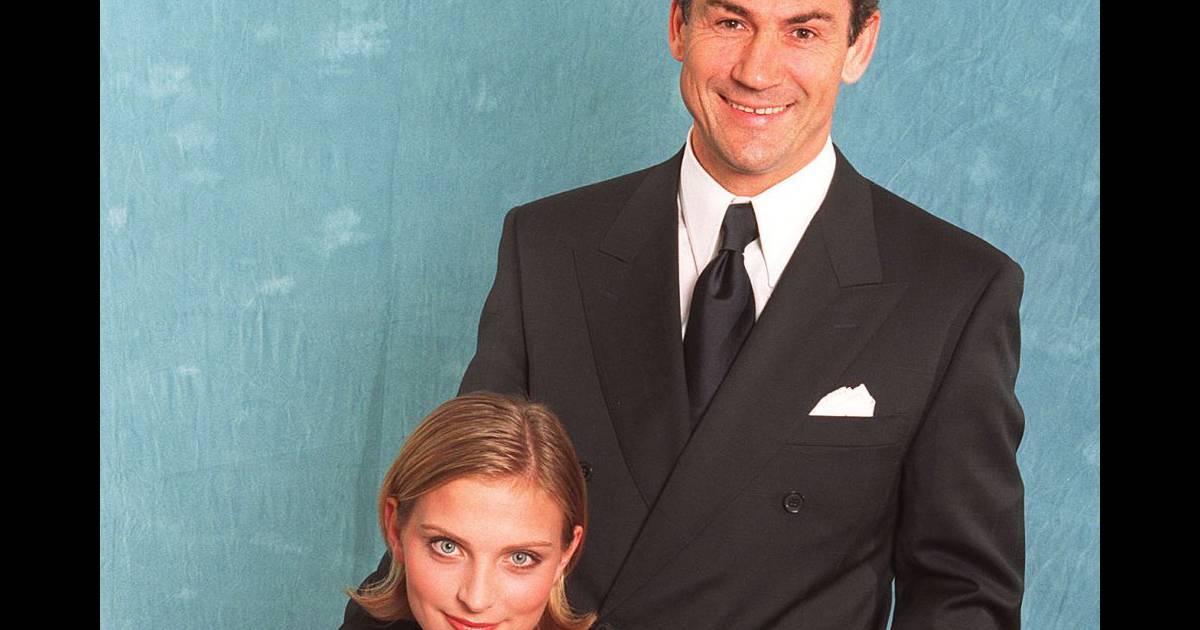 Le producteur Fabrice Larue, aux côtés de Sarah Marshall, lorsqu'il ...